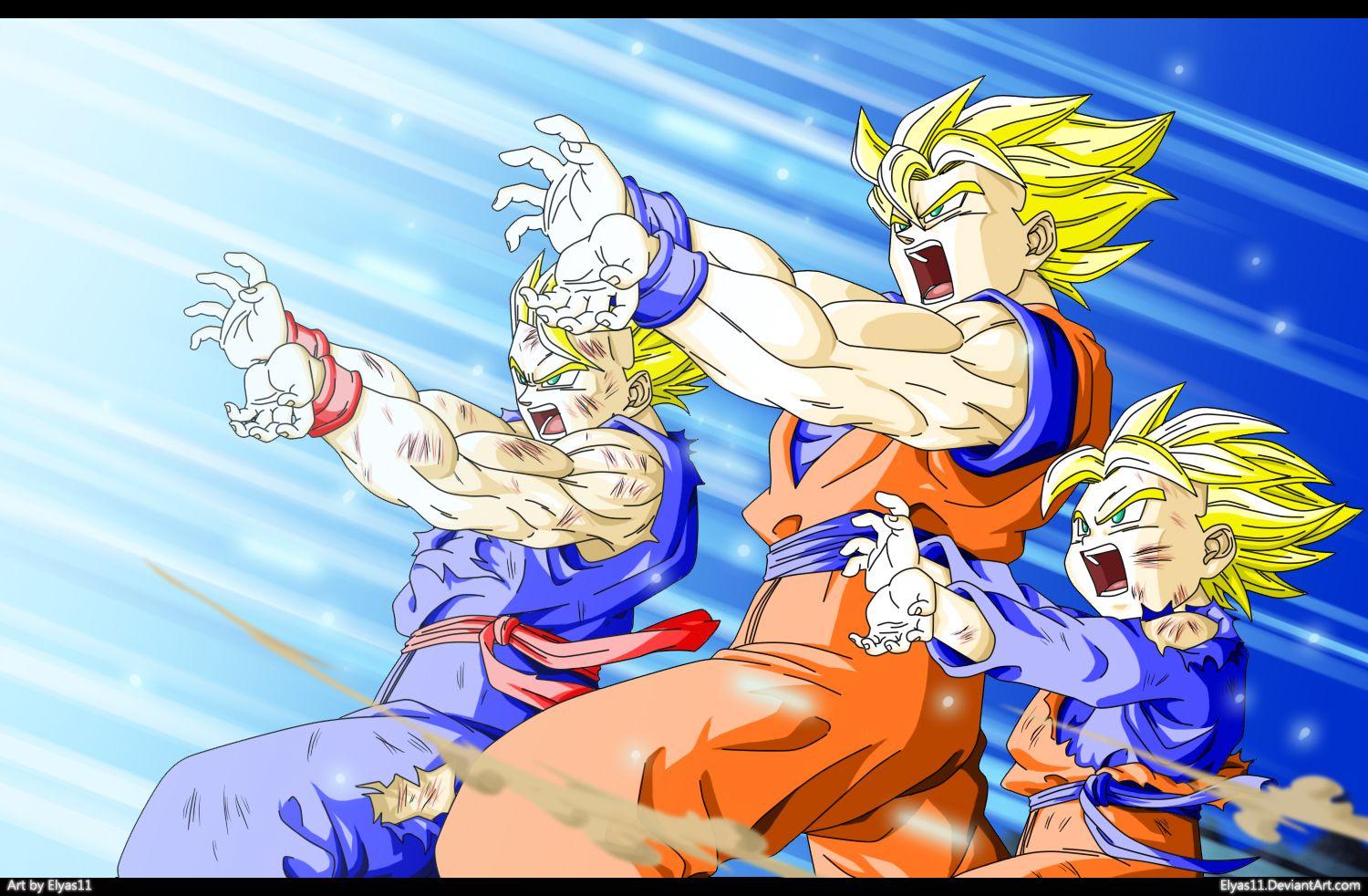 Goku Family Wallpapers - Top Free Goku Family Backgrounds - WallpaperAccess
