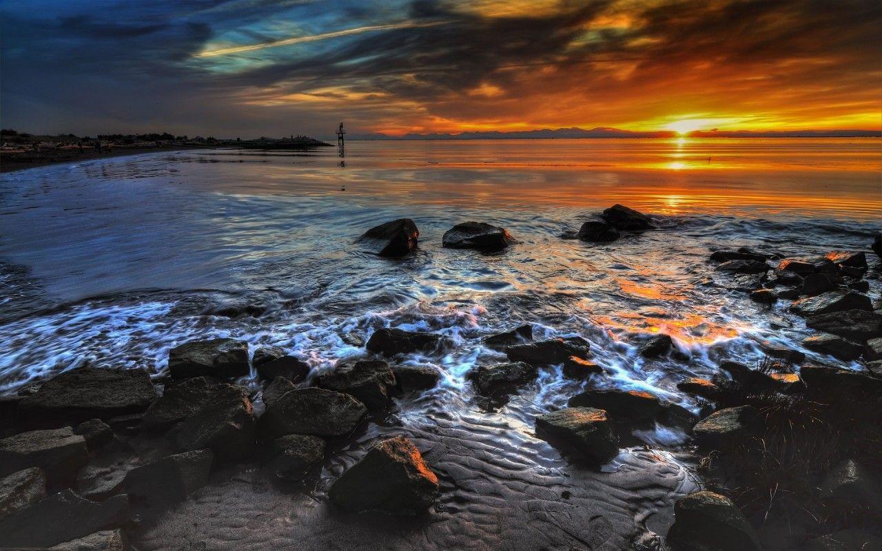 Coast Sunset Wallpapers - Top Free Coast Sunset Backgrounds ...