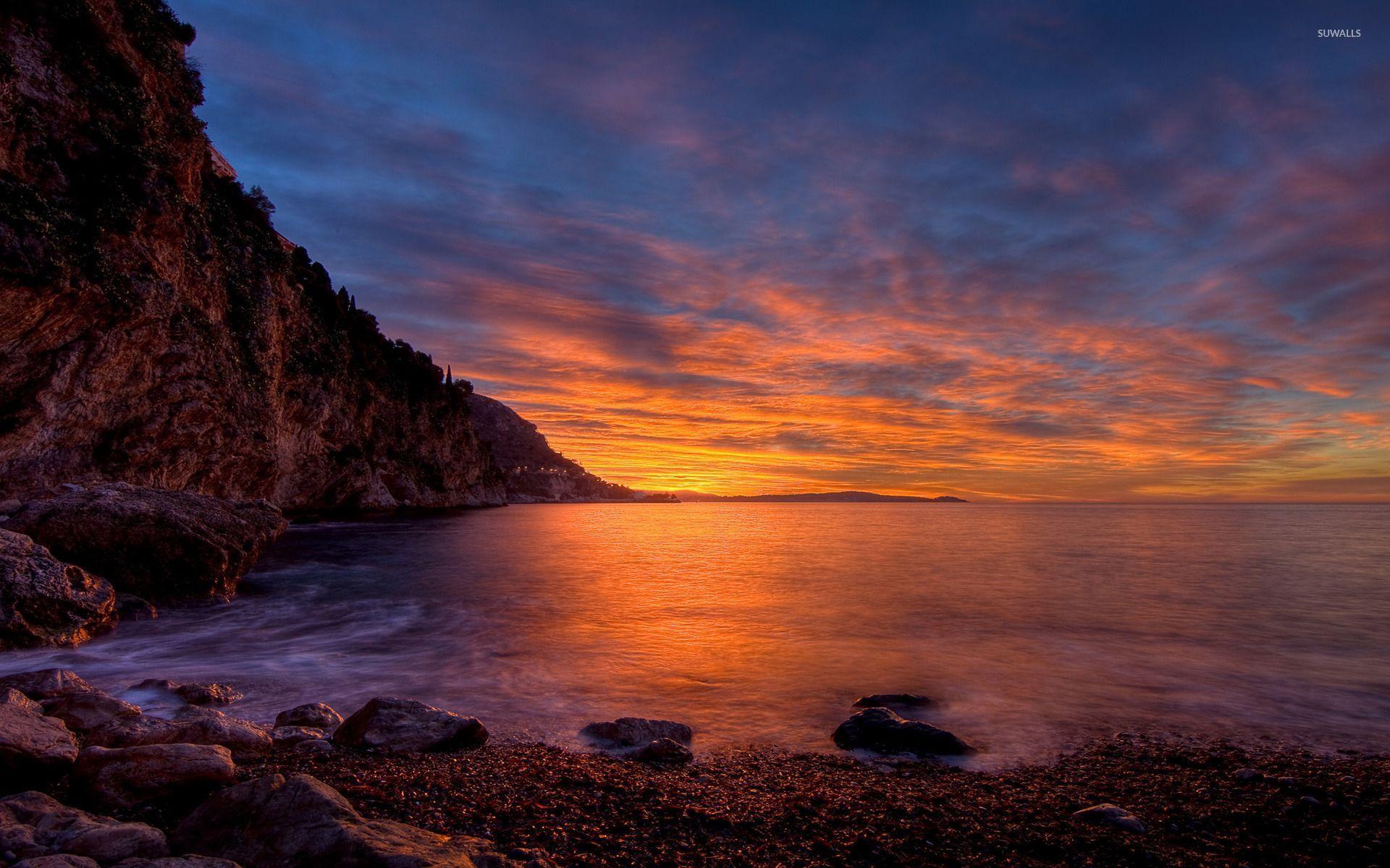 Coast Sunset Wallpapers - Top Free Coast Sunset Backgrounds ...