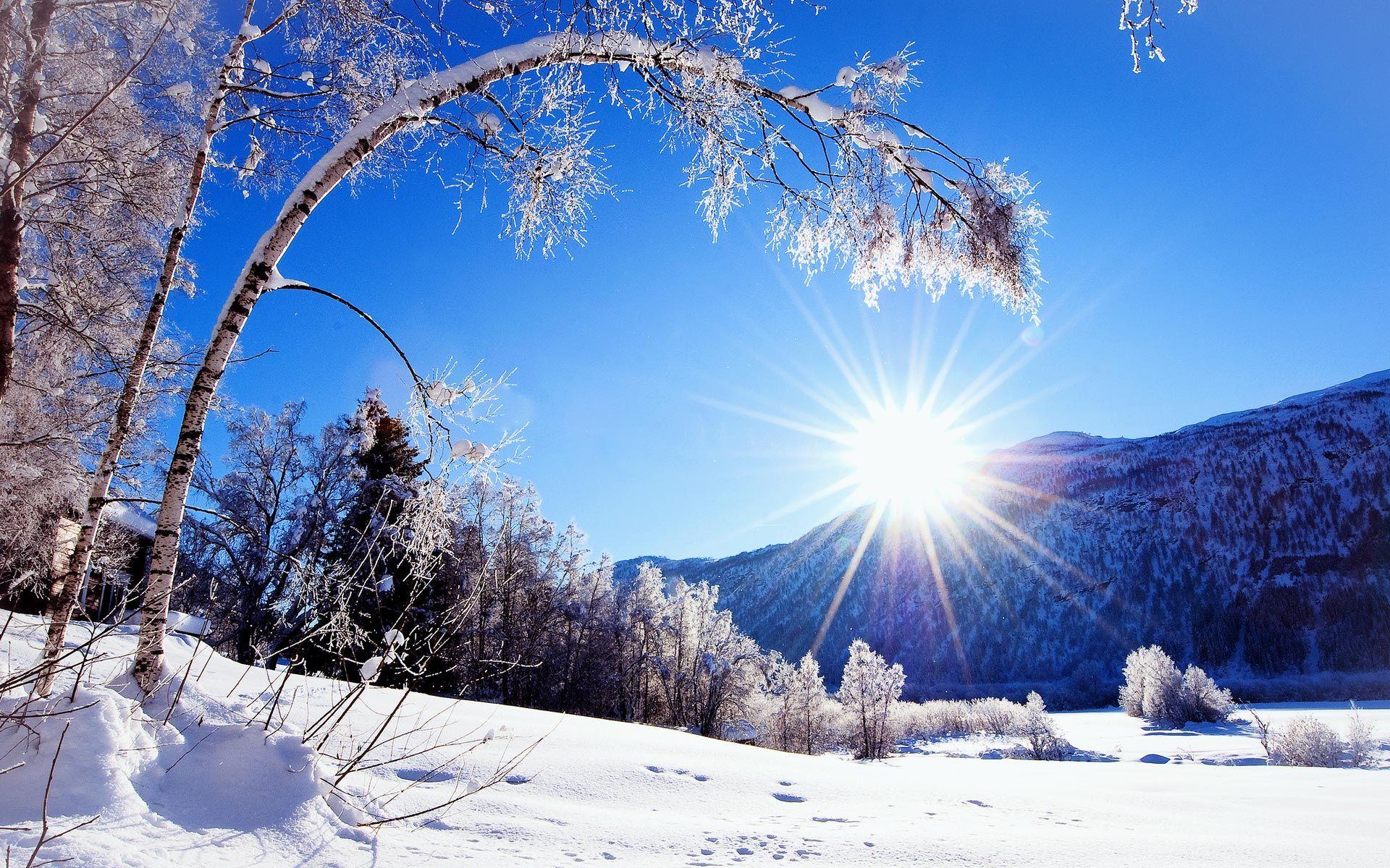 Winter Scenery Wallpapers - Top Free Winter Scenery Backgrounds ...