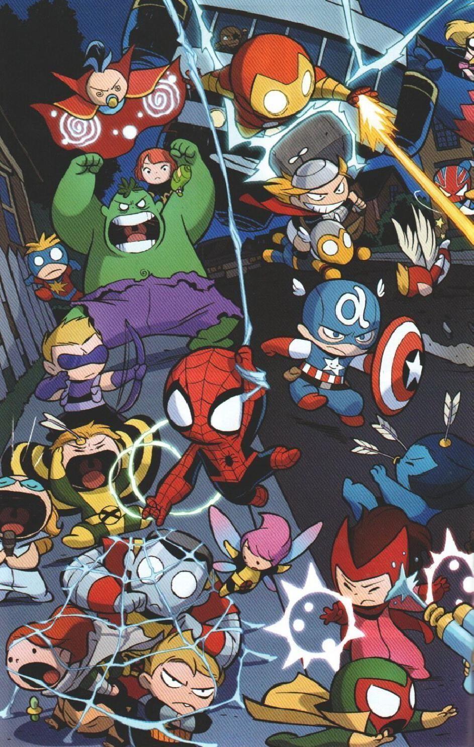 Marvel Chibi Wallpapers - Top Free Marvel Chibi Backgrounds ...