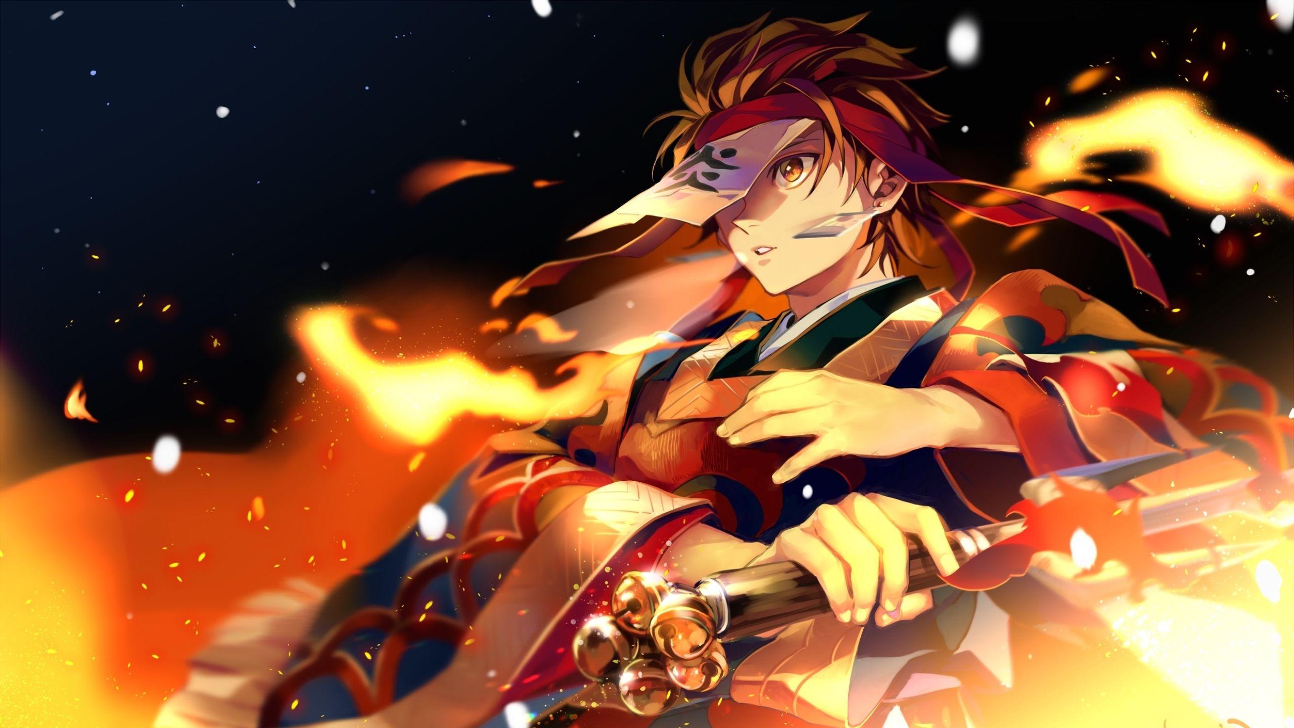 Anime Flame Wallpapers - Top Free Anime Flame Backgrounds - WallpaperAccess