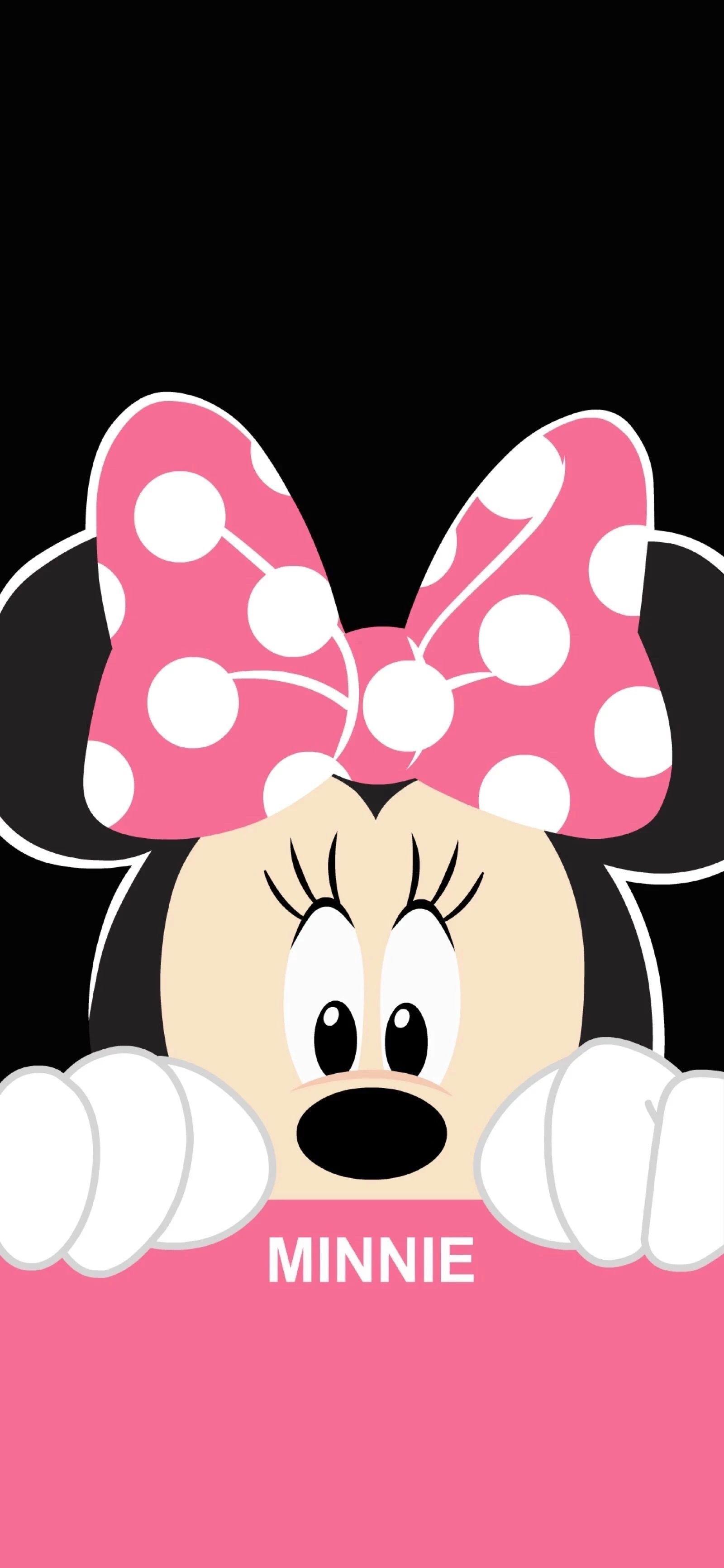 Minnie Mouse Black Wallpapers - Top Free Minnie Mouse Black Backgrounds ...