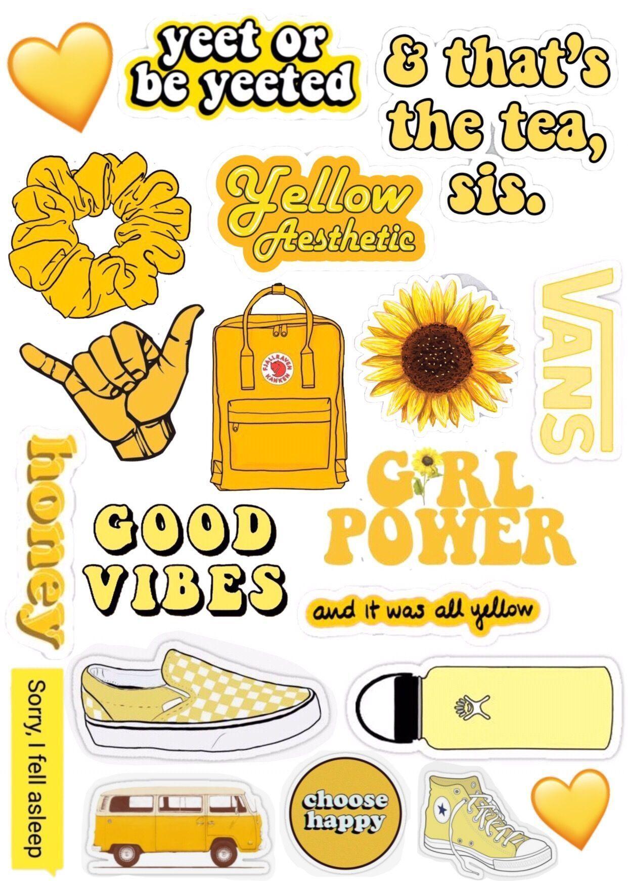 Aesthetic Stickers Wallpapers - Top Free Aesthetic Stickers Backgrounds