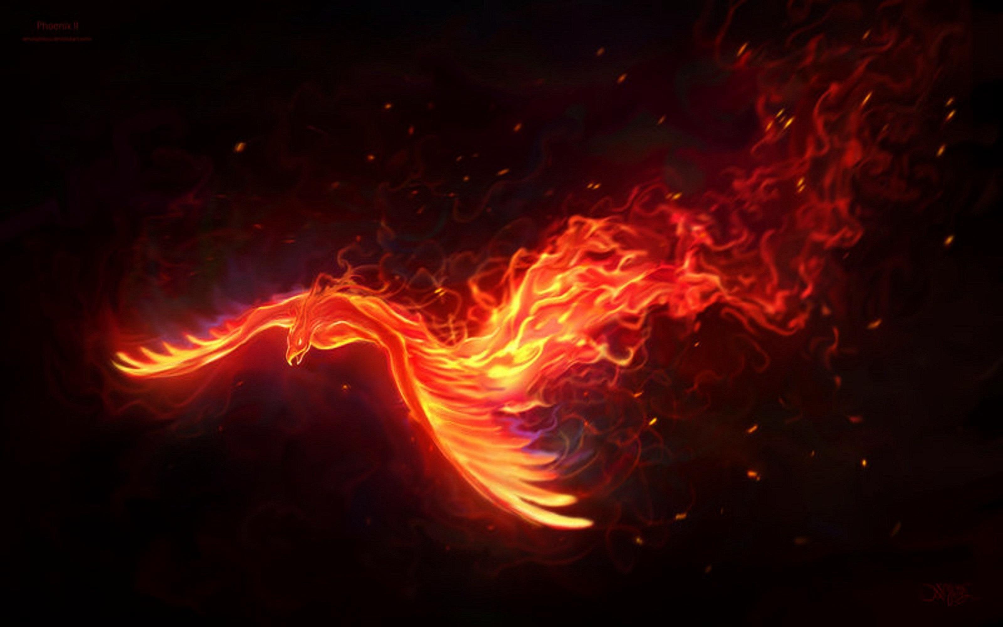 Golden Phoenix Wallpapers - Top Free Golden Phoenix Backgrounds ...