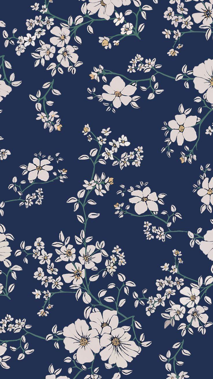Blue Floral Pattern Wallpapers - Top Free Blue Floral Pattern ...