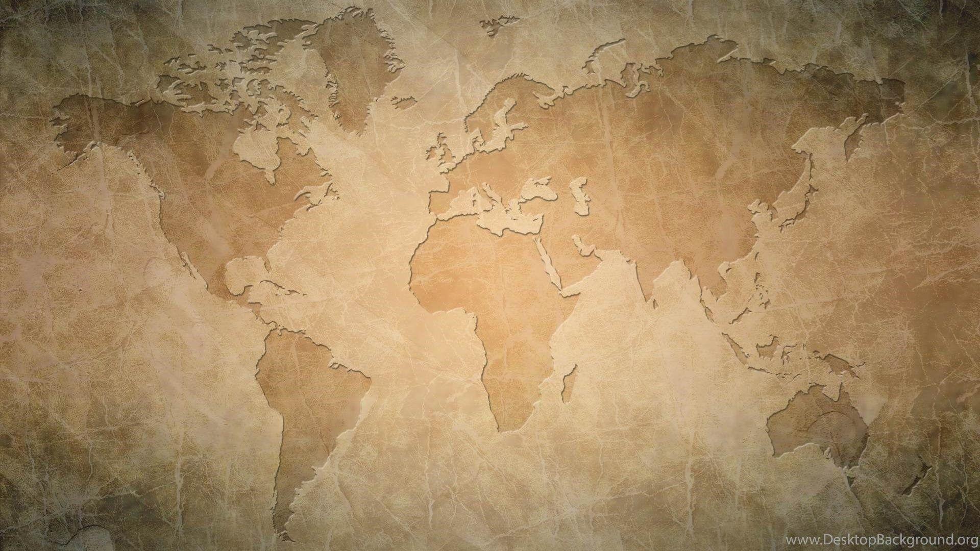 Vintage World Map Wallpapers - Top Free Vintage World Map Backgrounds - WallpaperAccess