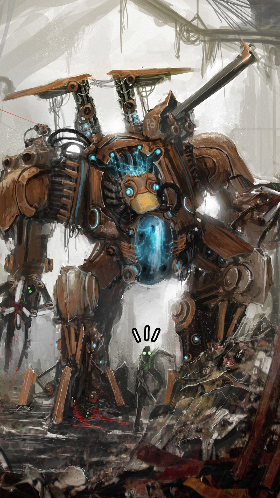 Robot iPhone Wallpapers - Top Free Robot iPhone Backgrounds ...