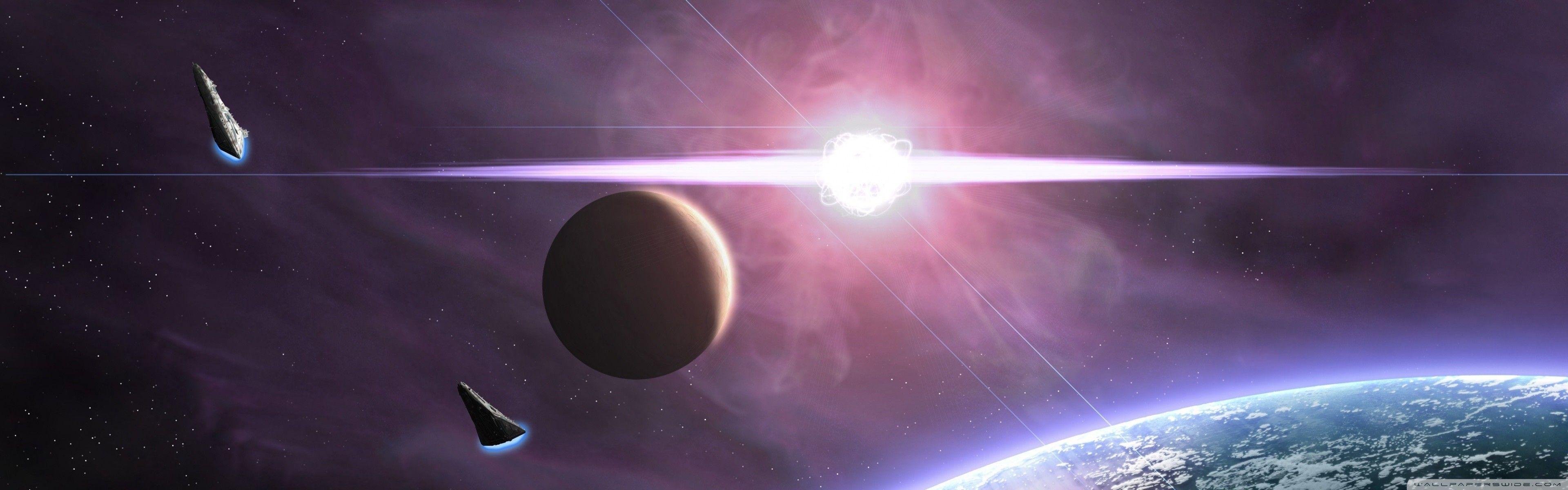 Panoramic Space Wallpapers - Top Free Panoramic Space Backgrounds ...