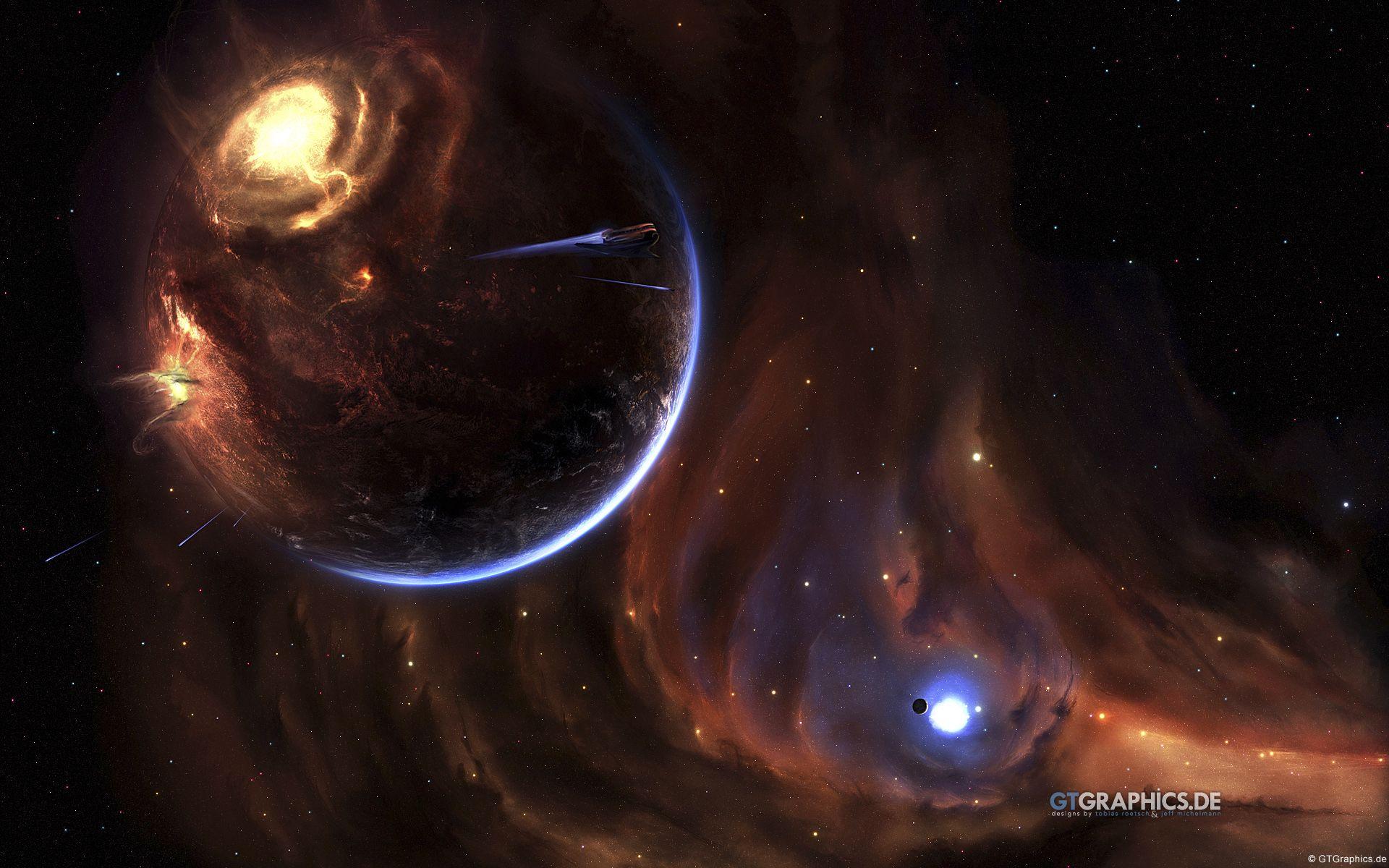 Panoramic Space Wallpapers - Top Free Panoramic Space Backgrounds ...