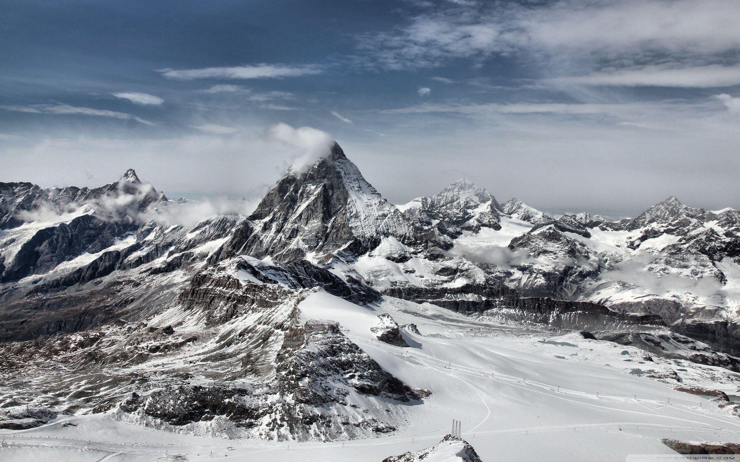 Snow Moutains Wallpapers - Top Free Snow Moutains Backgrounds ...