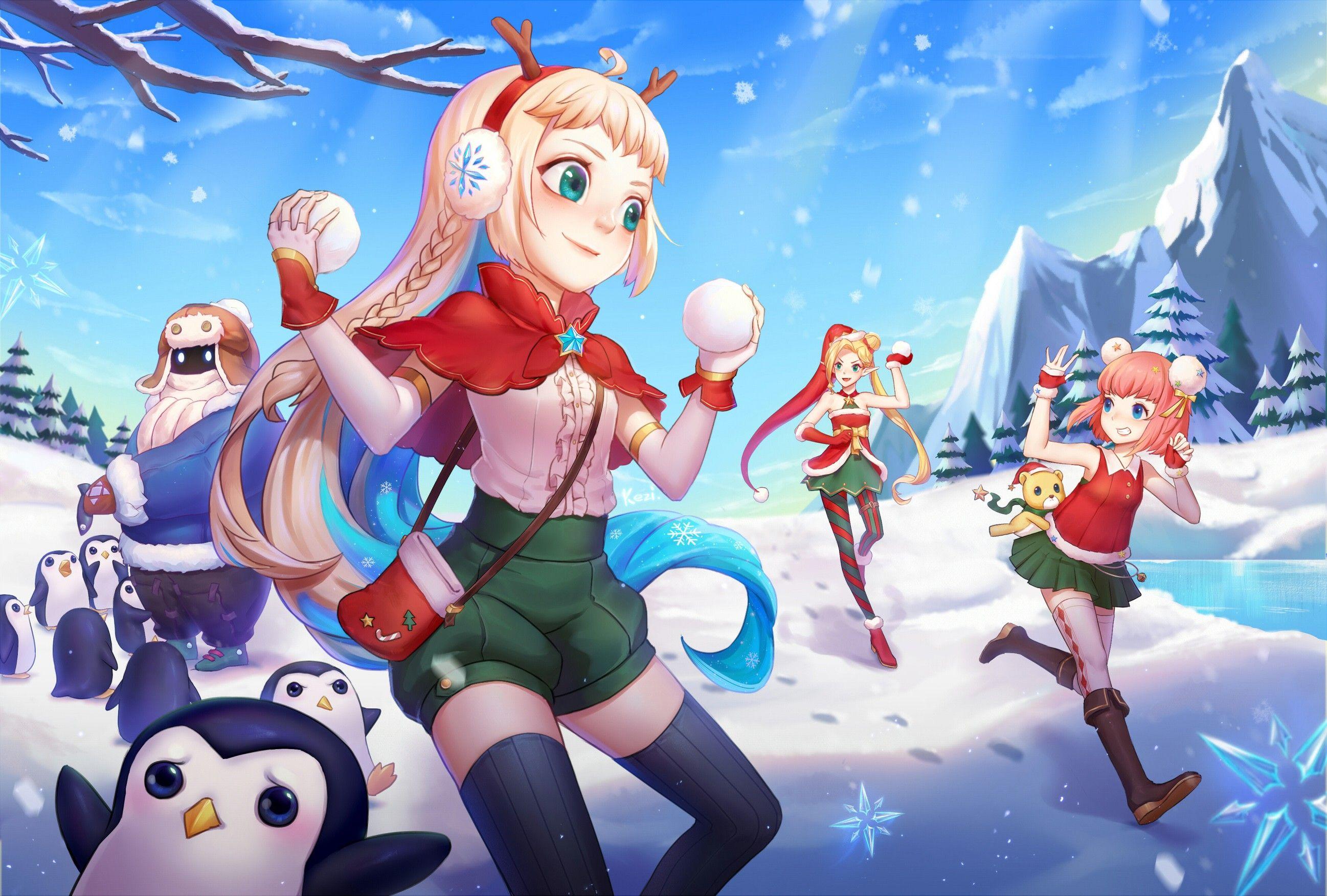 Winter Elf Wallpapers - Top Free Winter Elf Backgrounds - WallpaperAccess