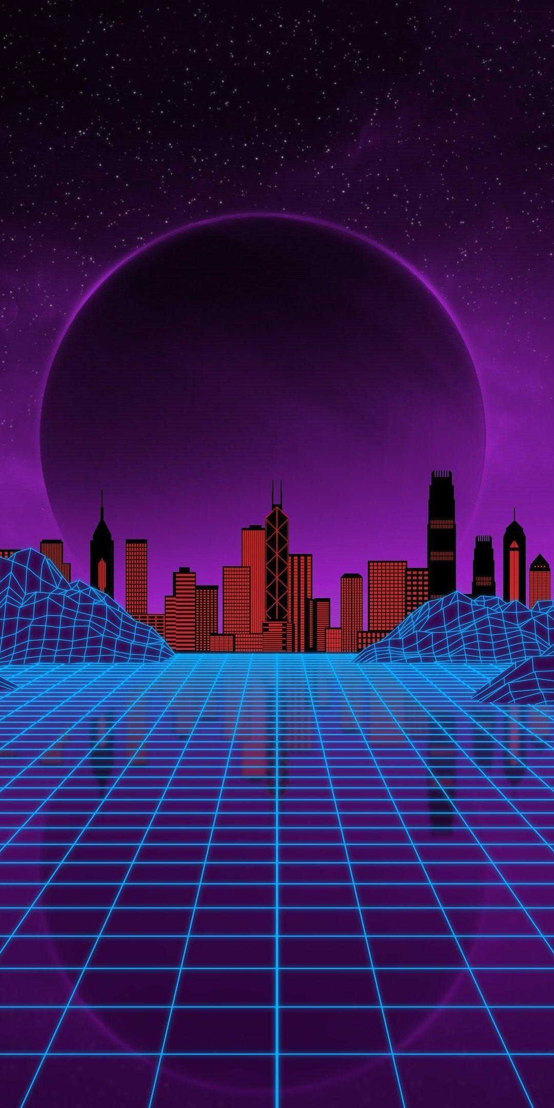 Synthwave City Wallpapers - Top Free Synthwave City Backgrounds ...