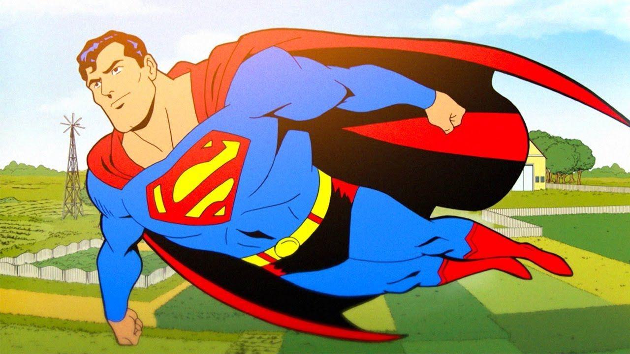 Superman Cartoon Wallpapers - Top Free Superman Cartoon Backgrounds ...