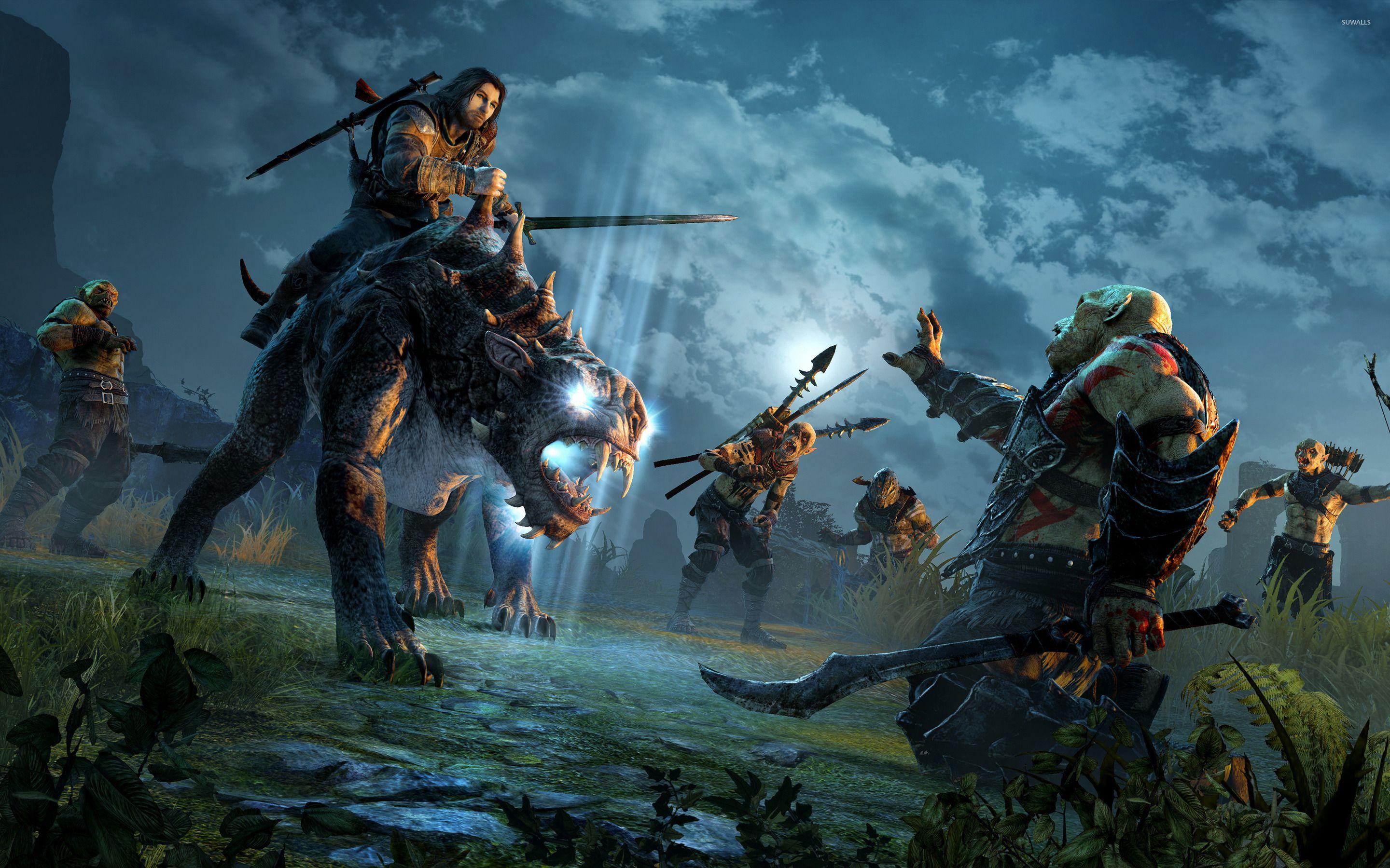 Middle Earth Shadow of Mordor Wallpapers - Top Free Middle Earth Shadow ...