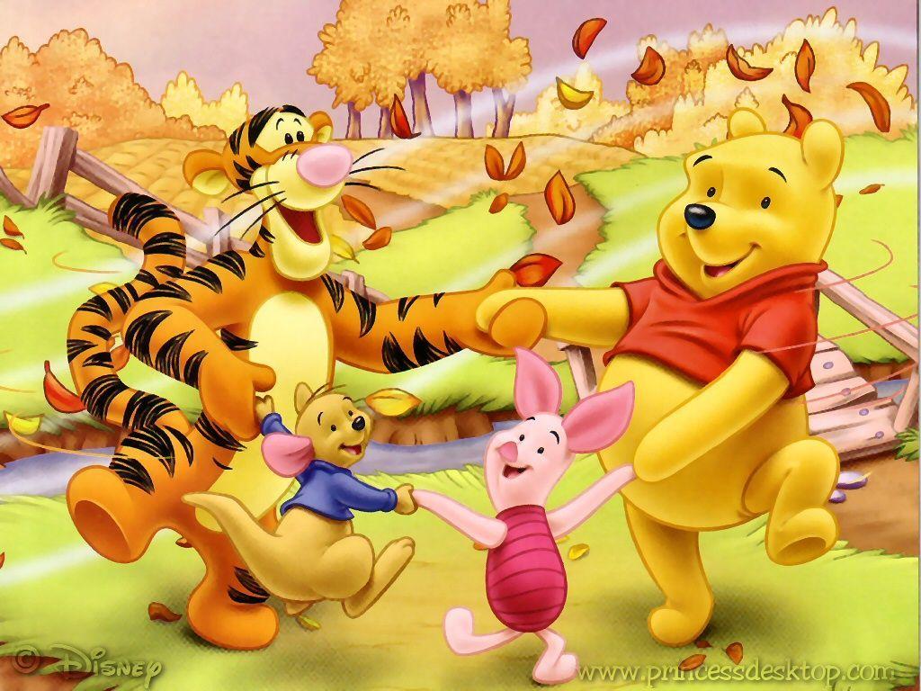 Winnie the Pooh Autumn Wallpapers - Top Free Winnie the Pooh Autumn ...