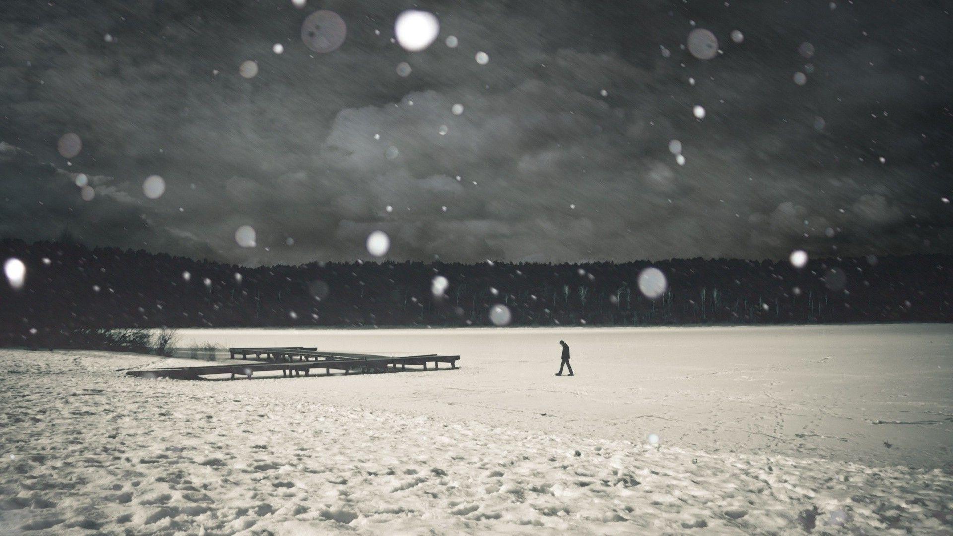 Alone in Snow Wallpapers - Top Free Alone in Snow Backgrounds ...