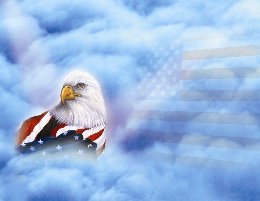 Patriotic Bald Eagle Wallpapers - Top Free Patriotic Bald Eagle ...