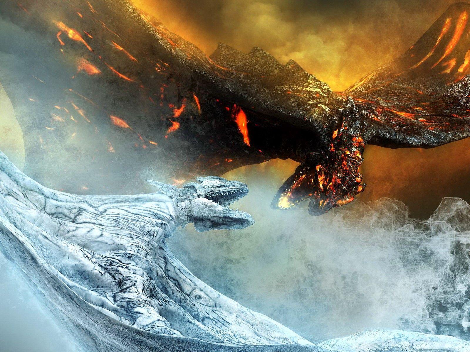Ice Vs Fire HD Wallpapers - Top Free Ice Vs Fire HD Backgrounds ...