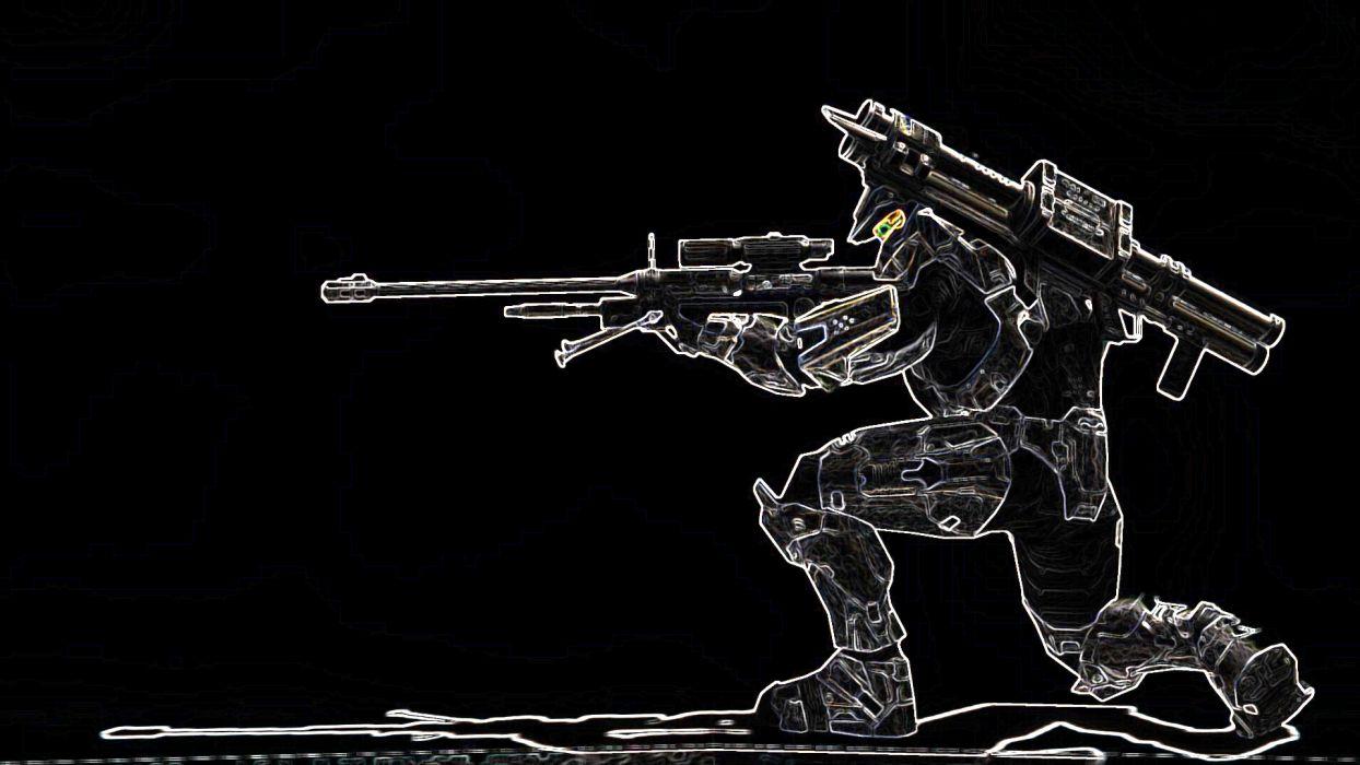 Halo Black and White Wallpapers - Top Free Halo Black and White ...