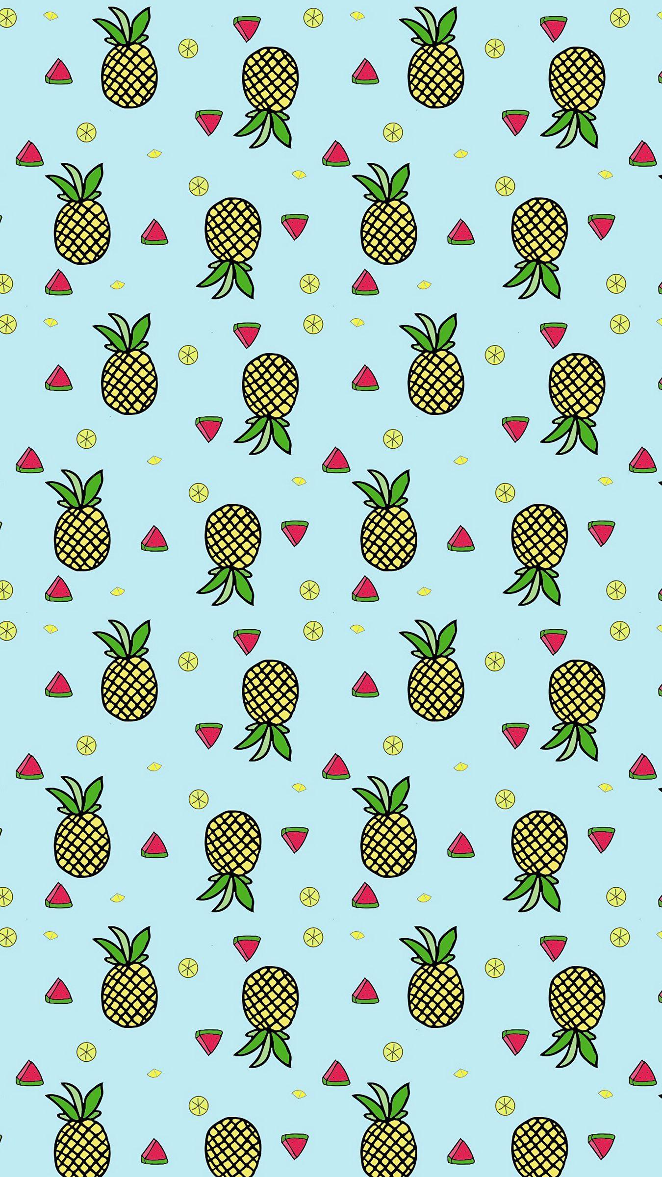 Fruit Pattern iPhone Wallpapers - Top Free Fruit Pattern iPhone ...