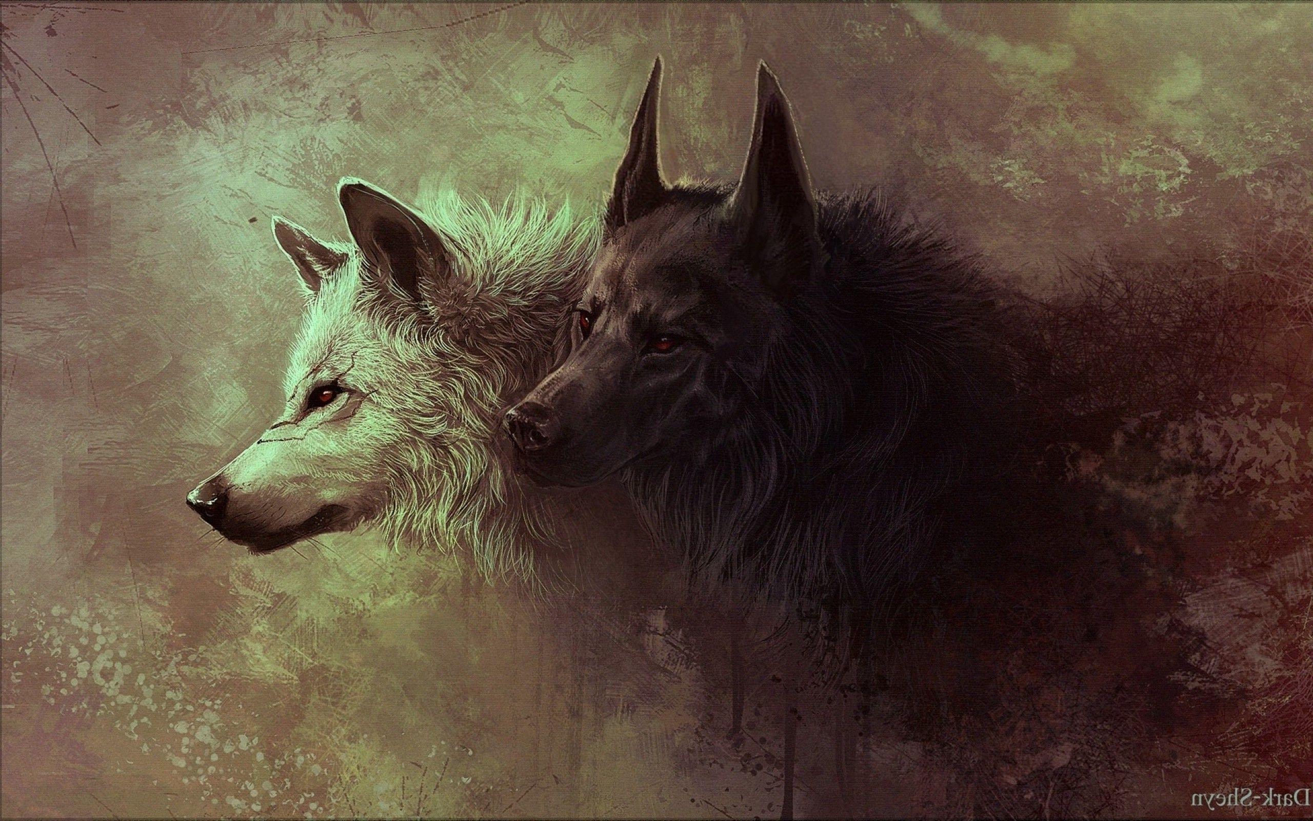 Wolf Artwork Wallpapers - Top Free Wolf Artwork Backgrounds ...