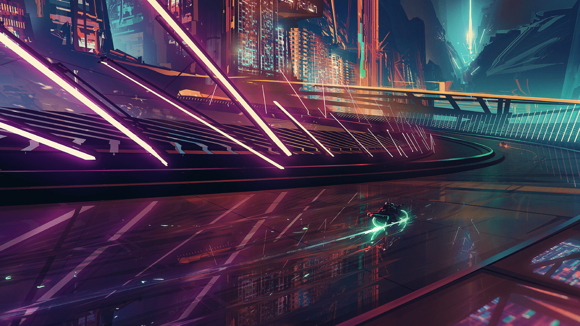 Neon Racing Wallpapers - Top Free Neon Racing Backgrounds - WallpaperAccess