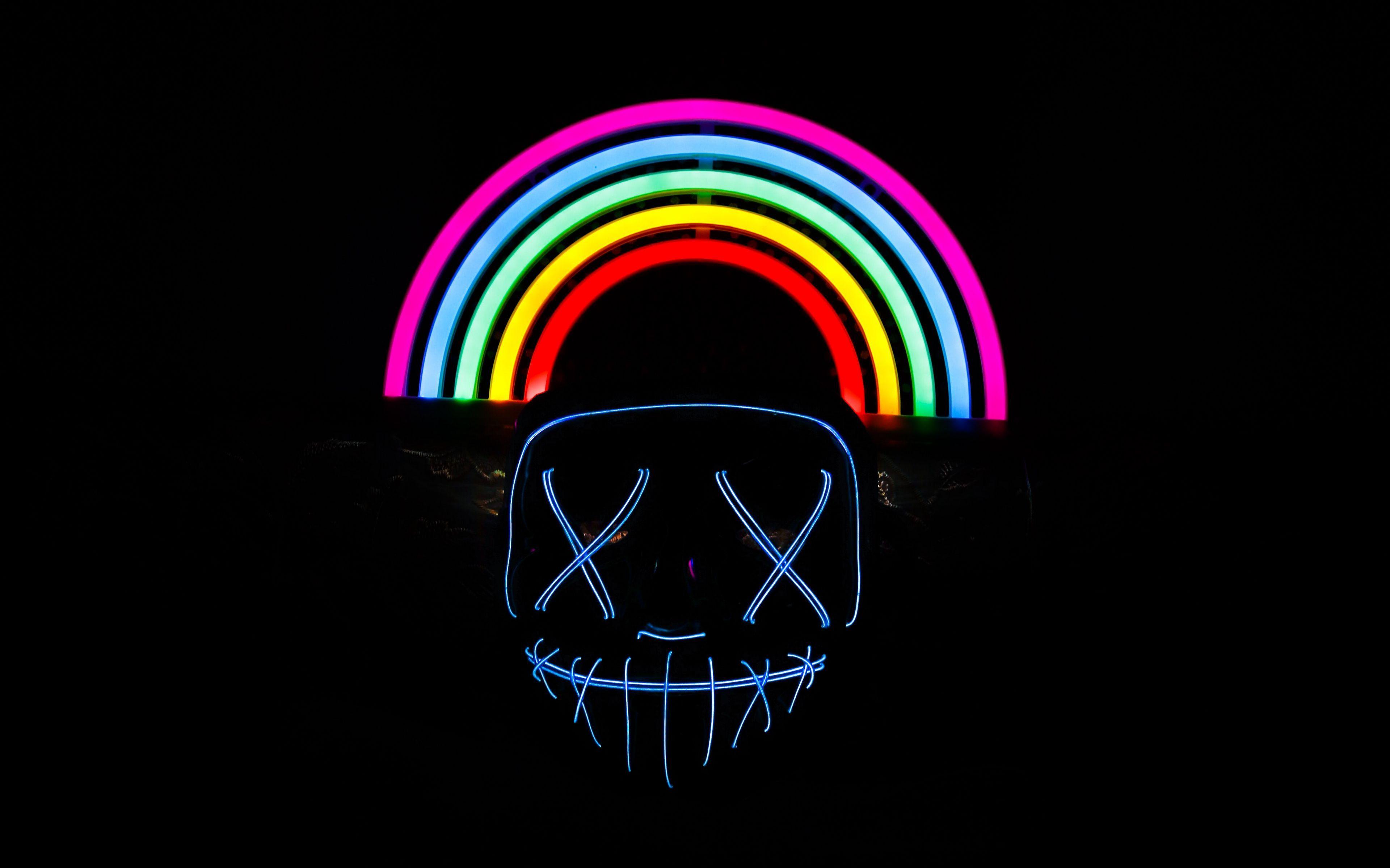 Neon Rainbow Wallpapers - Top Free Neon Rainbow Backgrounds ...