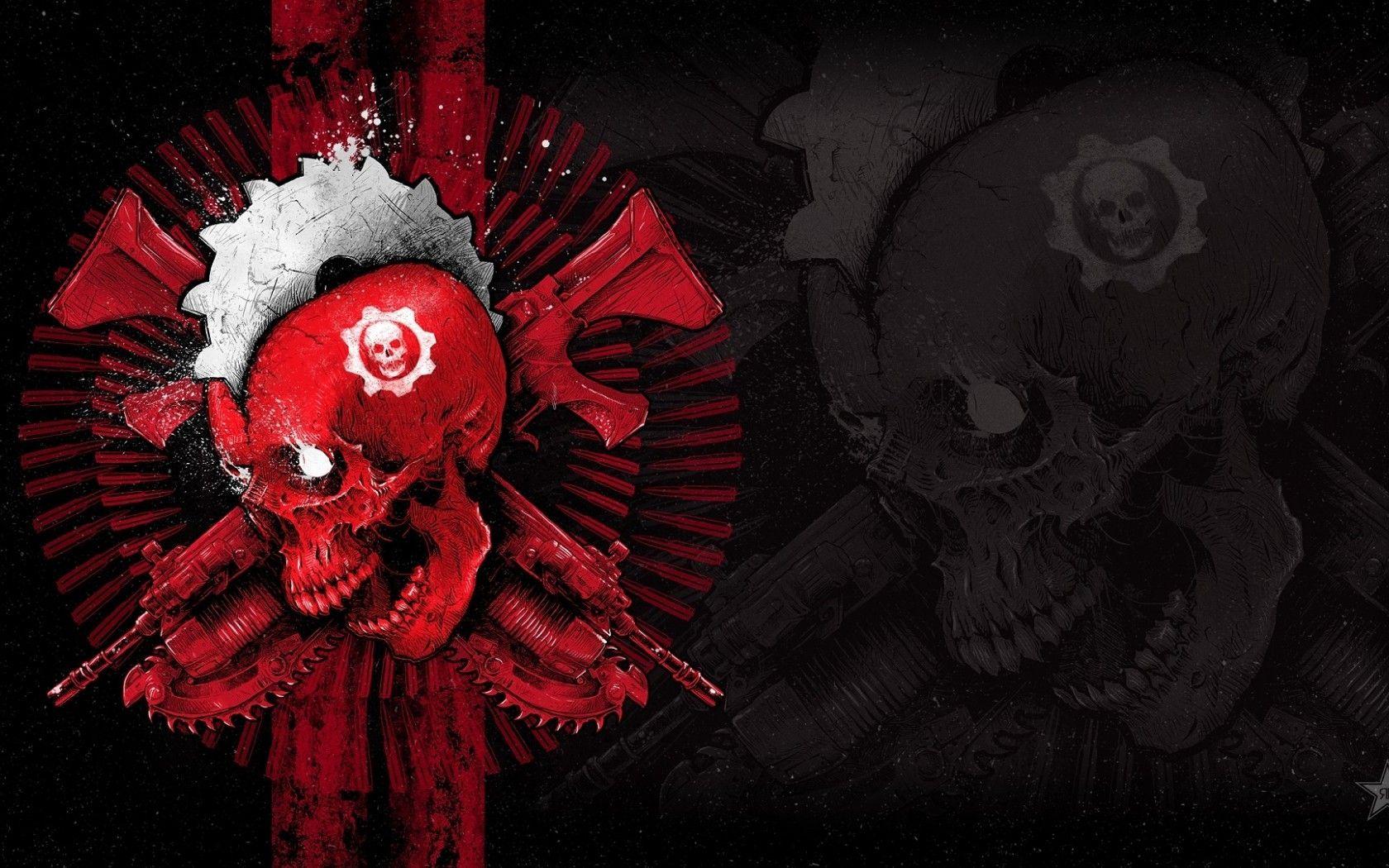 Gears of War Logo Wallpapers - Top Free Gears of War Logo Backgrounds ...