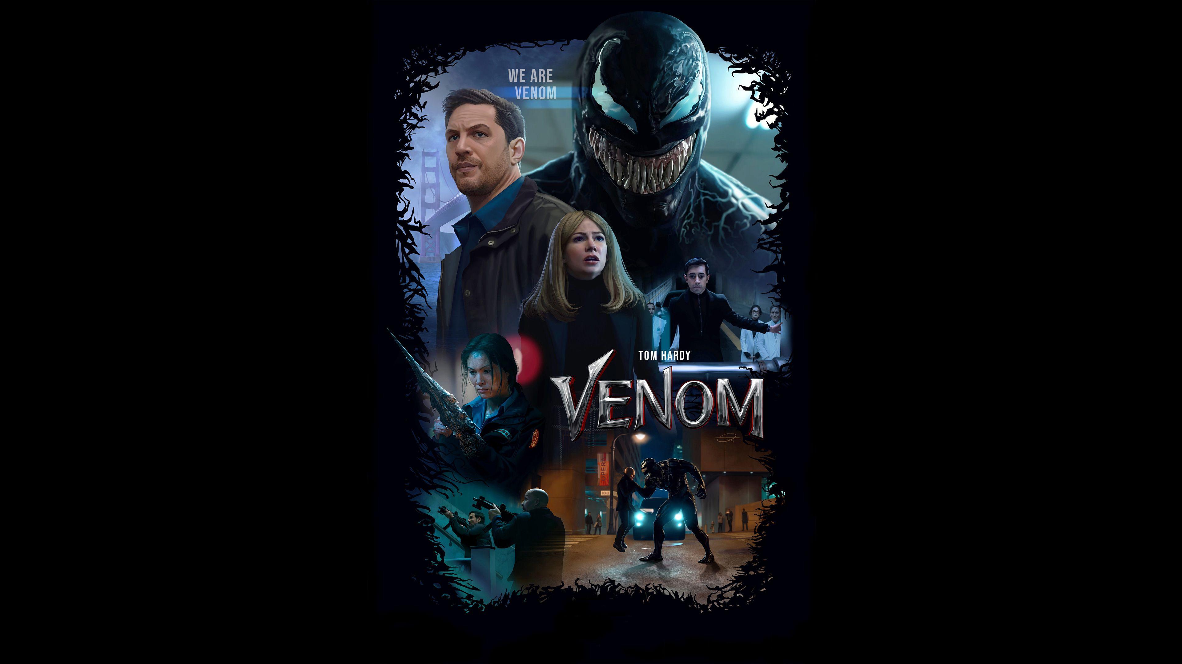 Tom Hardy Venom 2018 Wallpapers - Top Free Tom Hardy Venom 2018 ...