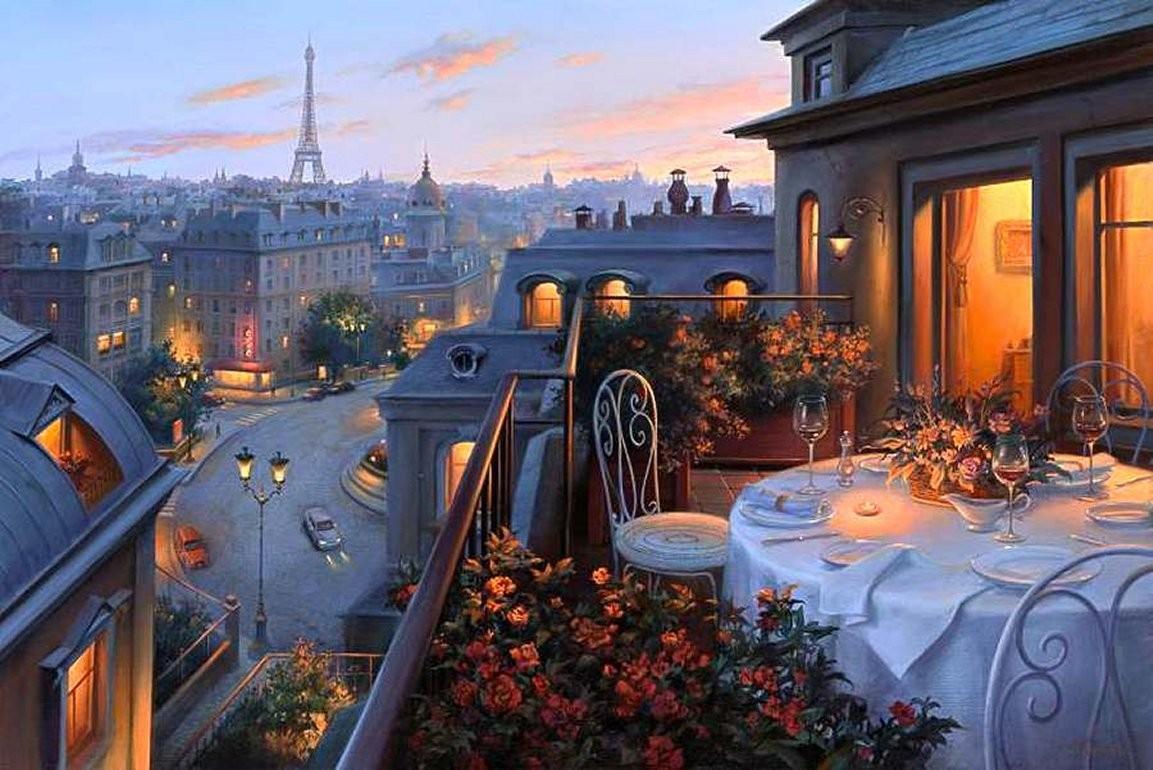 Paris Painting Wallpapers - Top Free Paris Painting Backgrounds ...