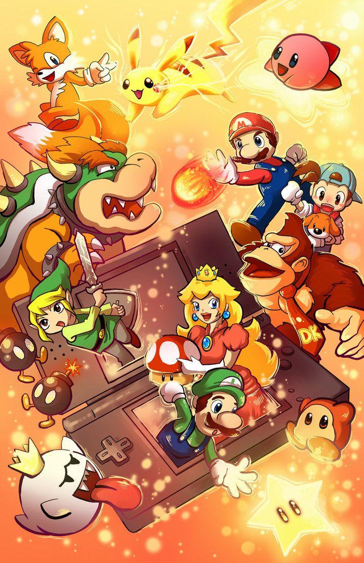Nintendo Art Wallpapers - Top Free Nintendo Art Backgrounds ...