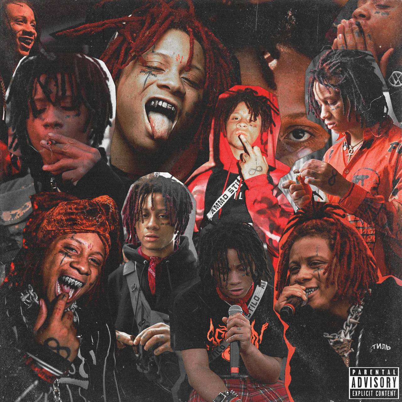 Trippie Red Wallpapers - Top Free Trippie Red Backgrounds - WallpaperAccess