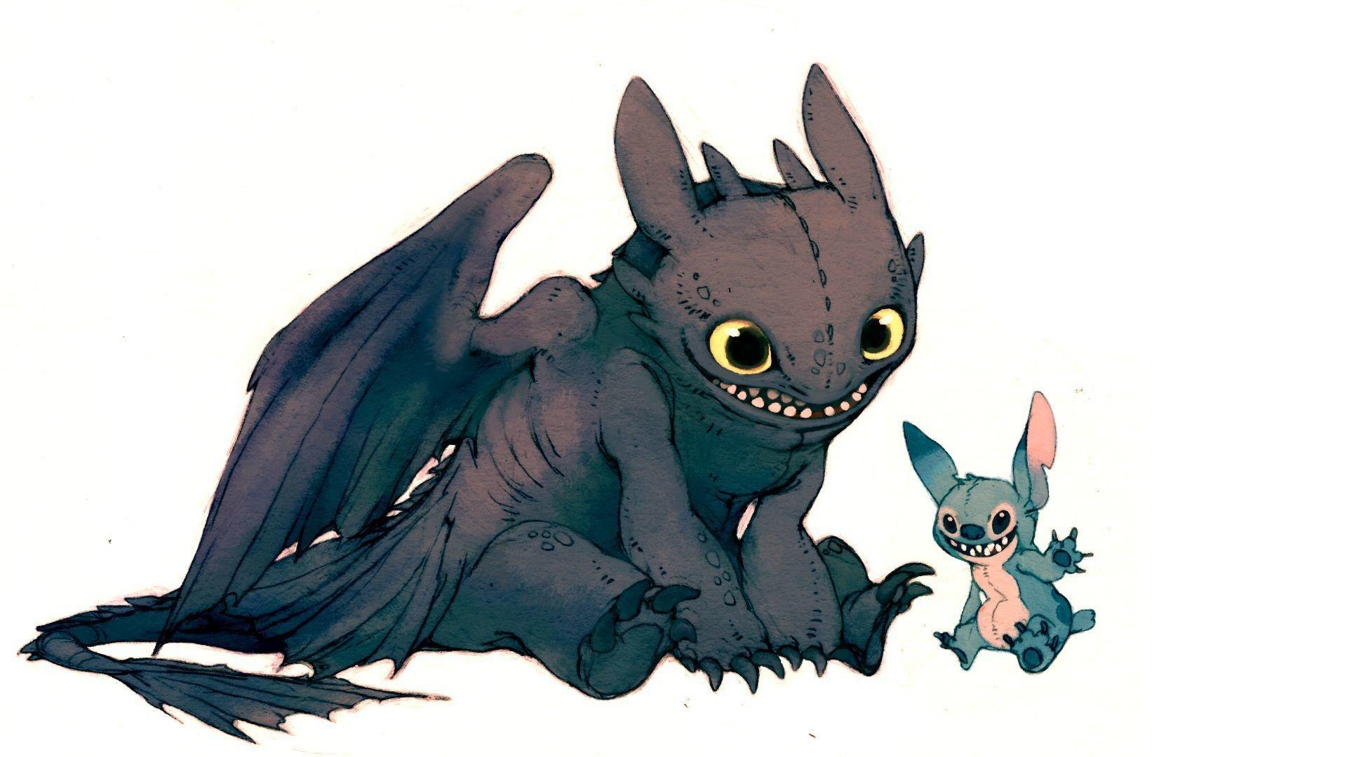 Toothless and Stitch Laptop Wallpapers - Top Free Toothless and Stitch ...