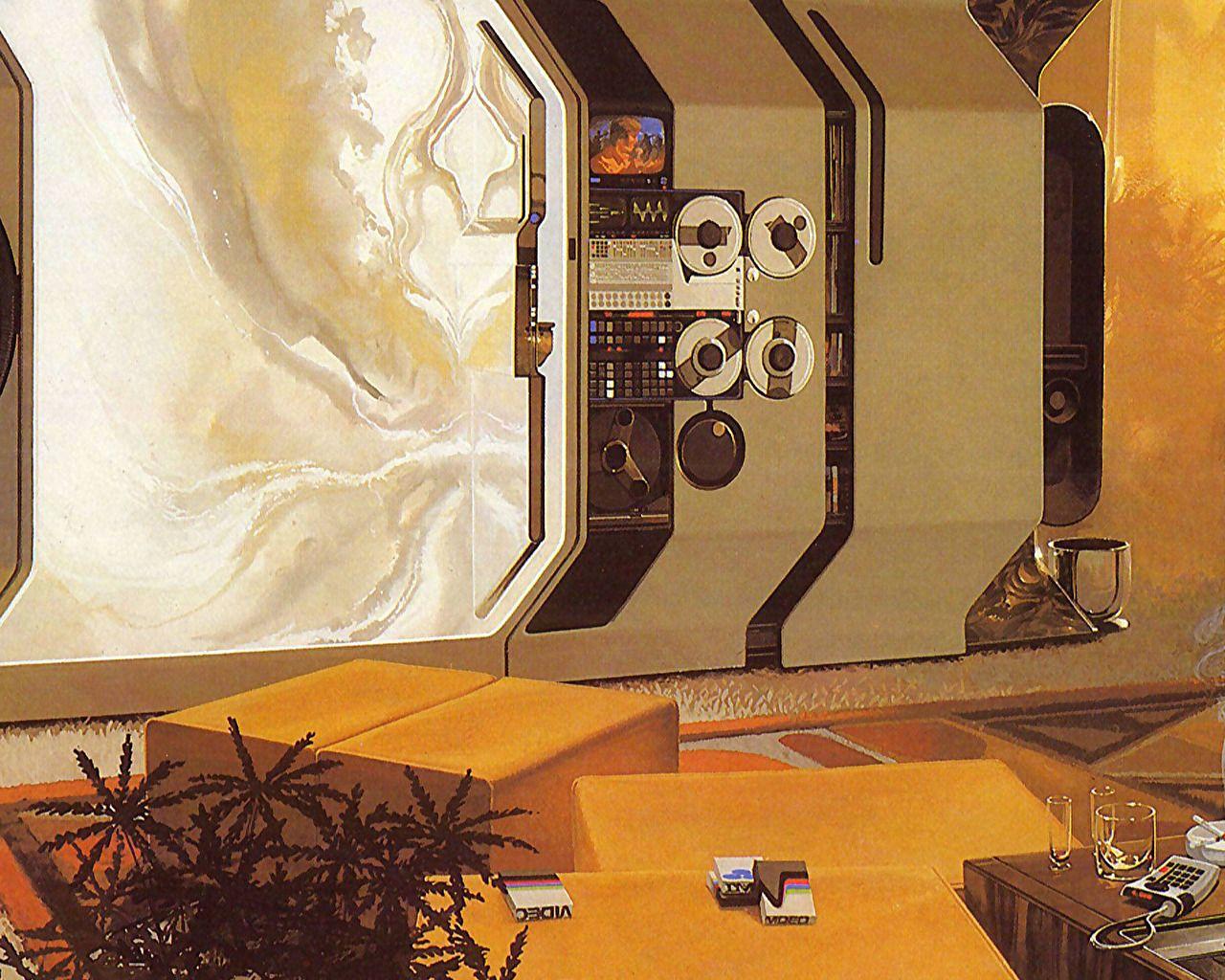 Retro Futuristic Wallpapers - Top Free Retro Futuristic Backgrounds ...