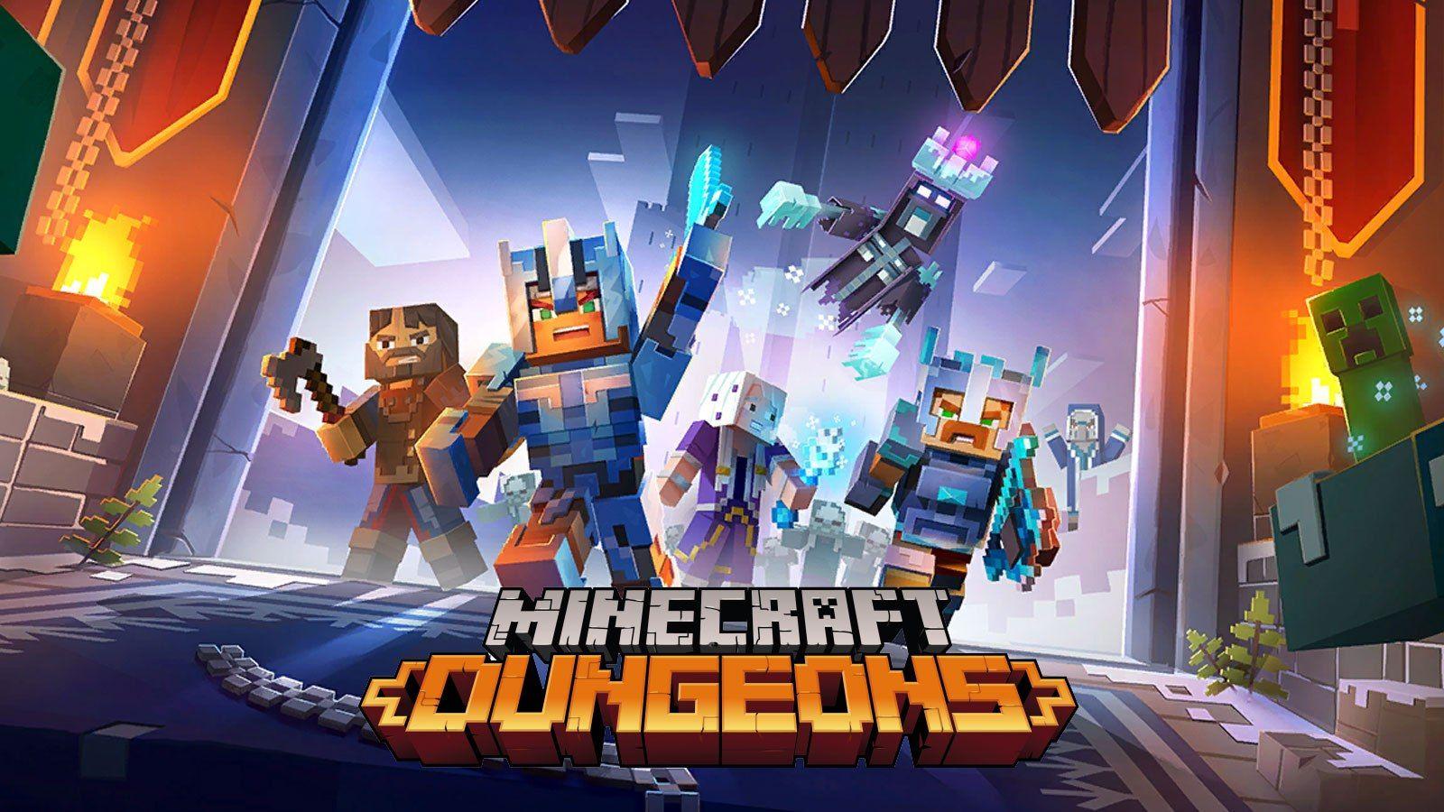 Minecraft Dungeons Wallpapers Top Free Minecraft Dungeons Backgrounds