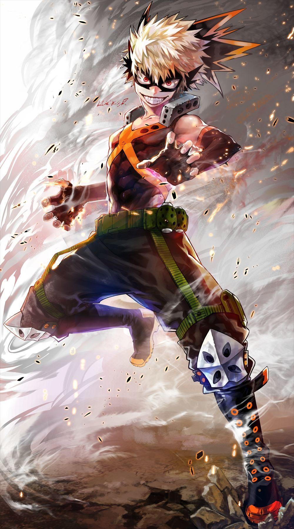 Bakugo Art Wallpapers - Top Free Bakugo Art Backgrounds - WallpaperAccess