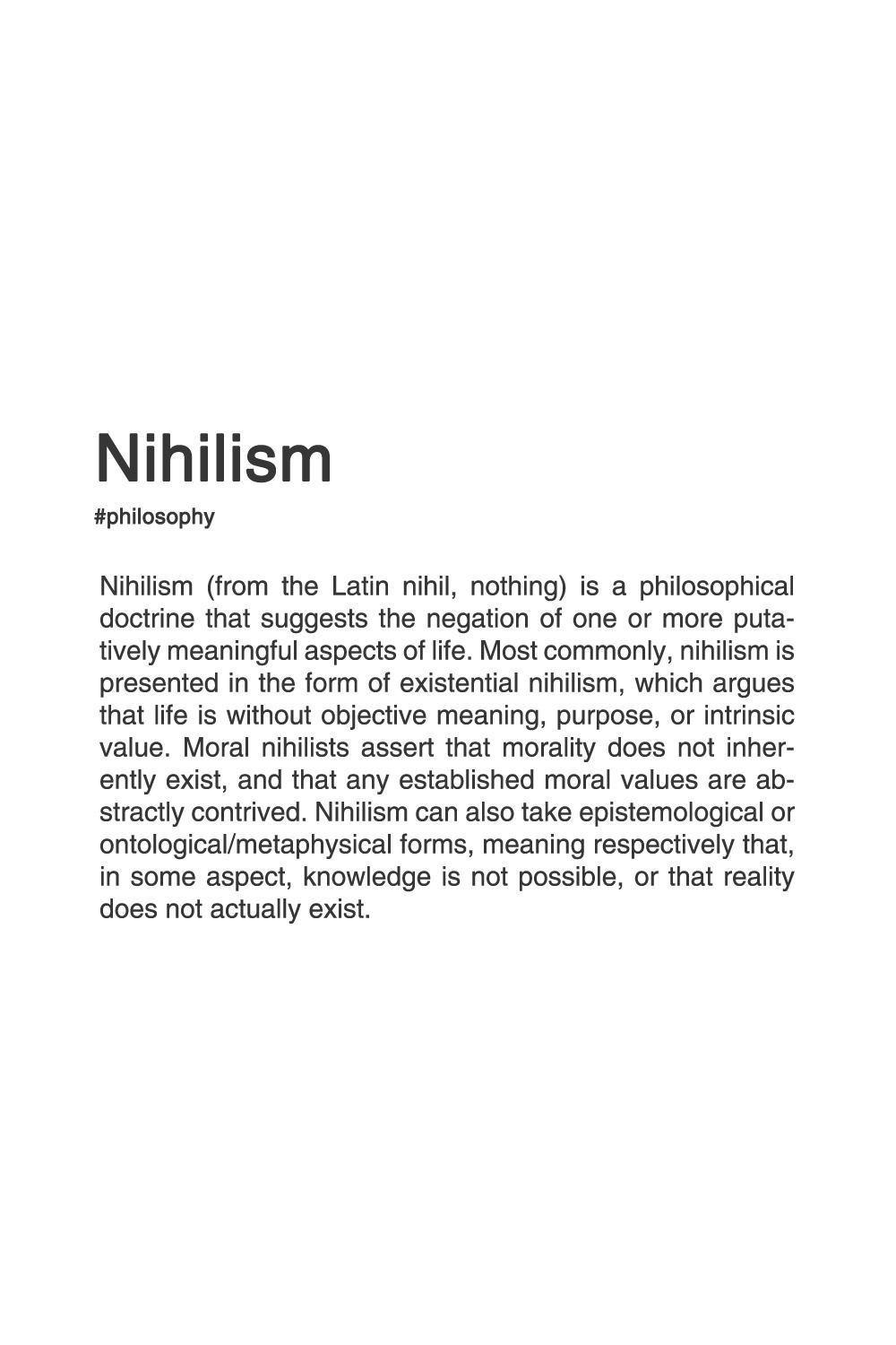 Nihilism Wallpapers - Top Free Nihilism Backgrounds - WallpaperAccess