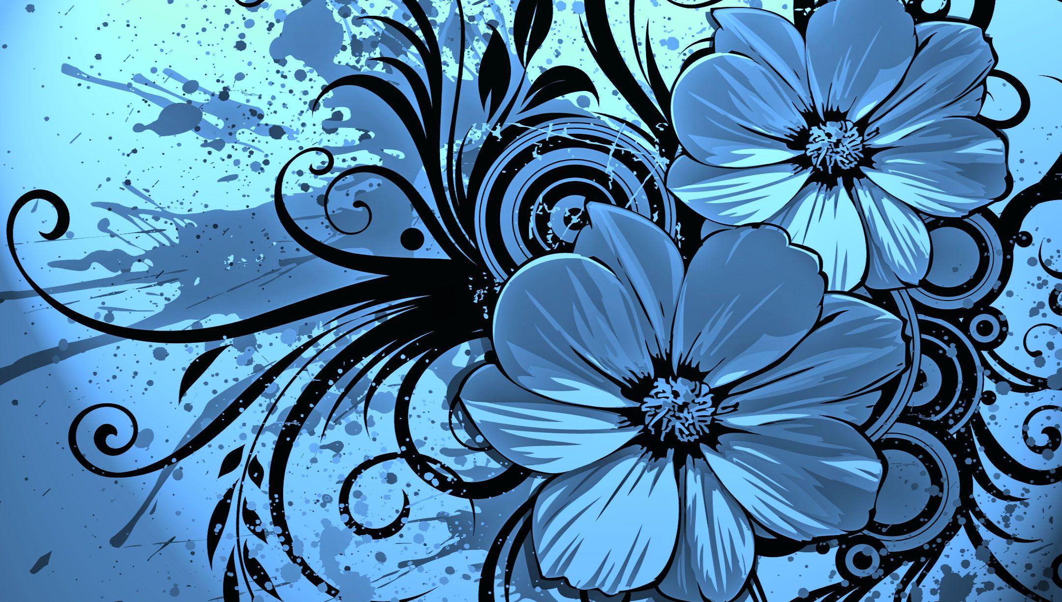 Flower Art Desktop Wallpapers - Top Free Flower Art Desktop Backgrounds ...
