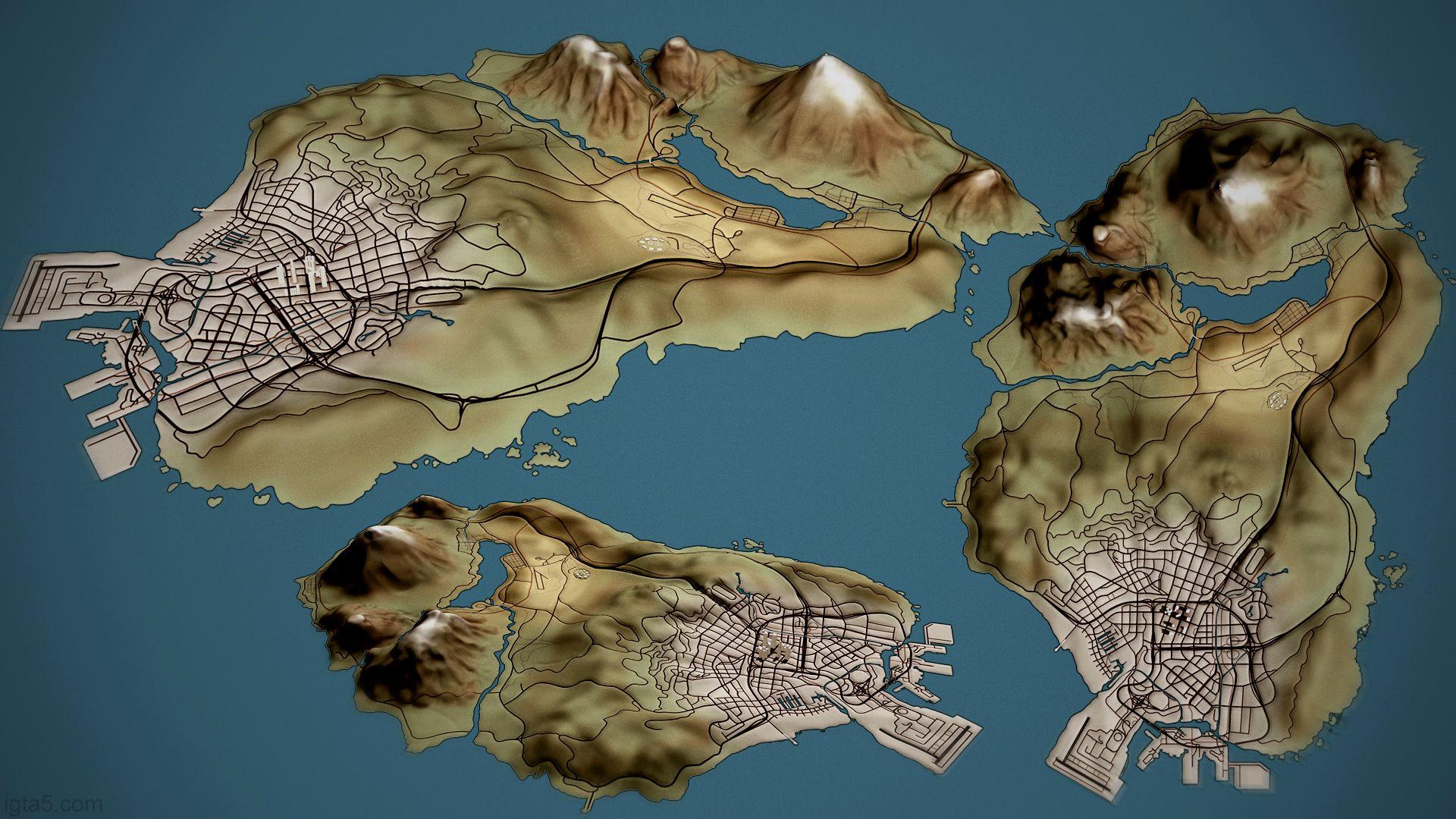GTA 5 MAP Wallpapers Top Free GTA 5 MAP Backgrounds WallpaperAccess