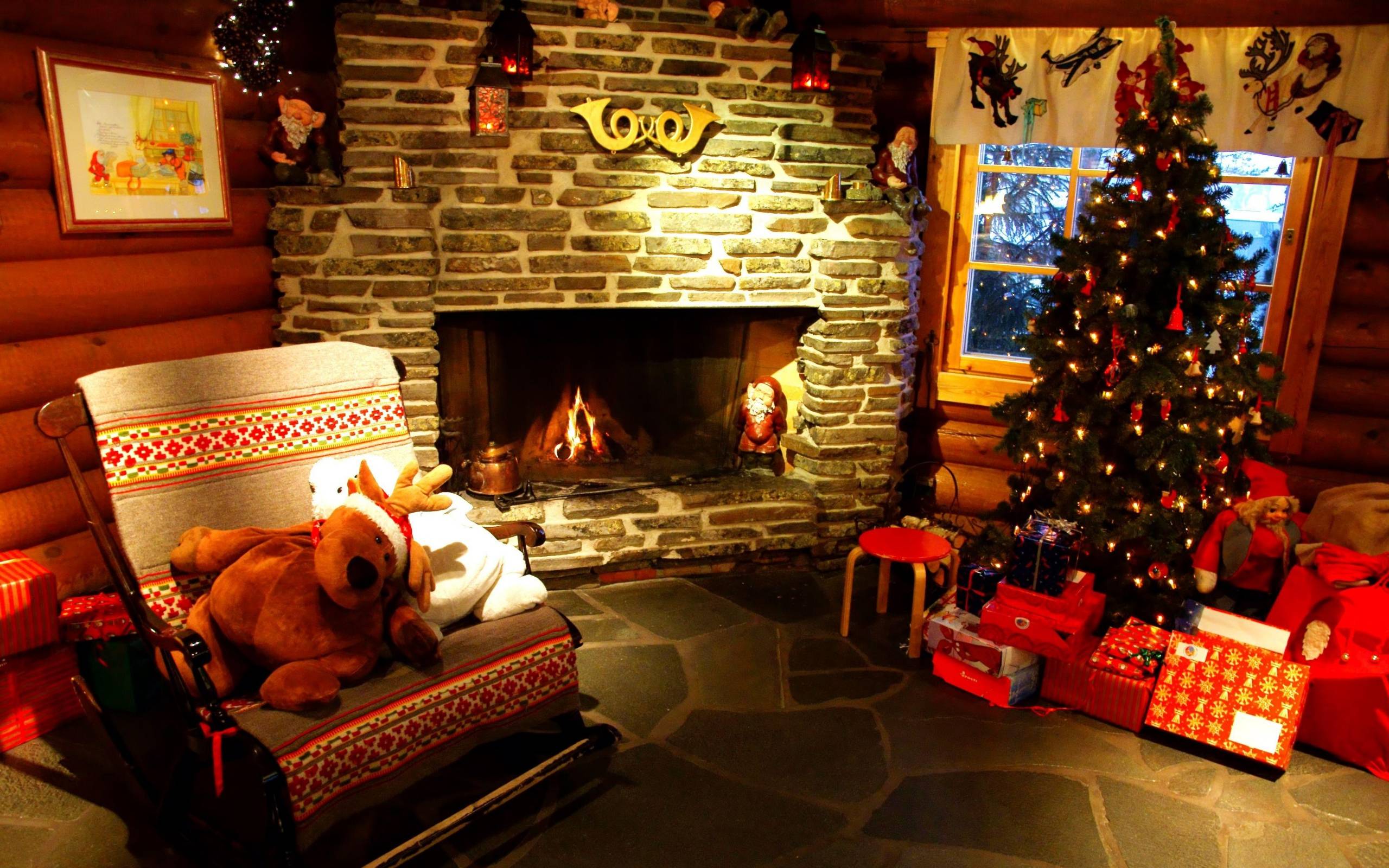 Cozy Fireplace Wallpapers - Top Free Cozy Fireplace Backgrounds ...