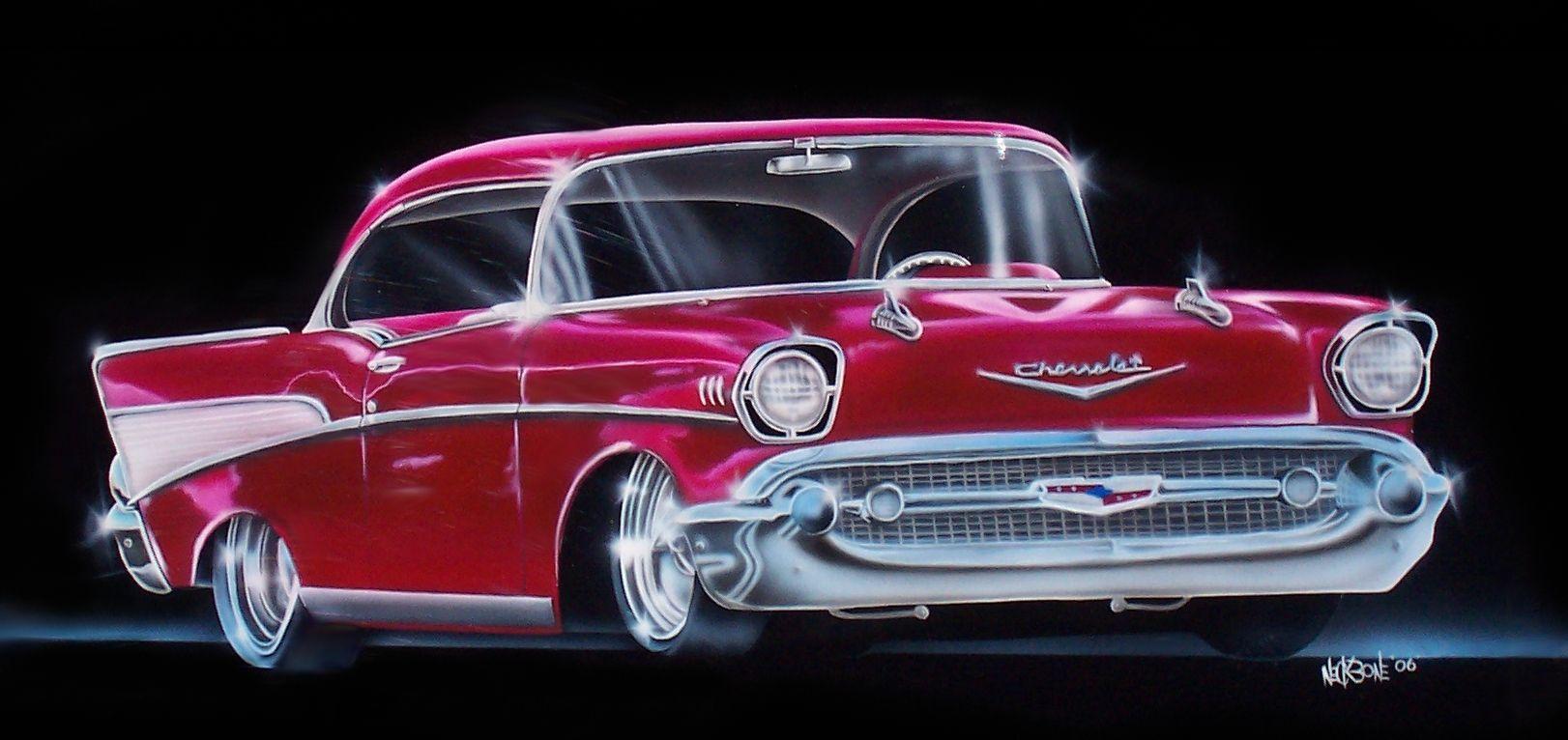 1957 Chevy Wallpapers - Top Free 1957 Chevy Backgrounds - WallpaperAccess