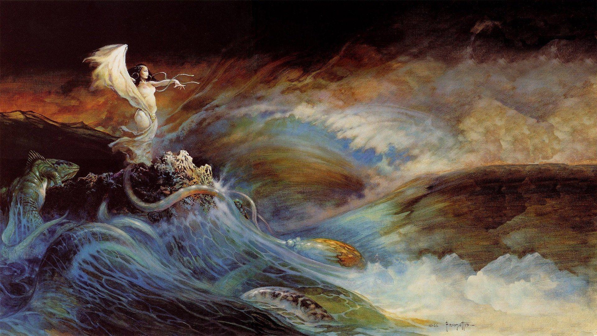 Frank Frazetta Wallpapers - Top Free Frank Frazetta Backgrounds ...