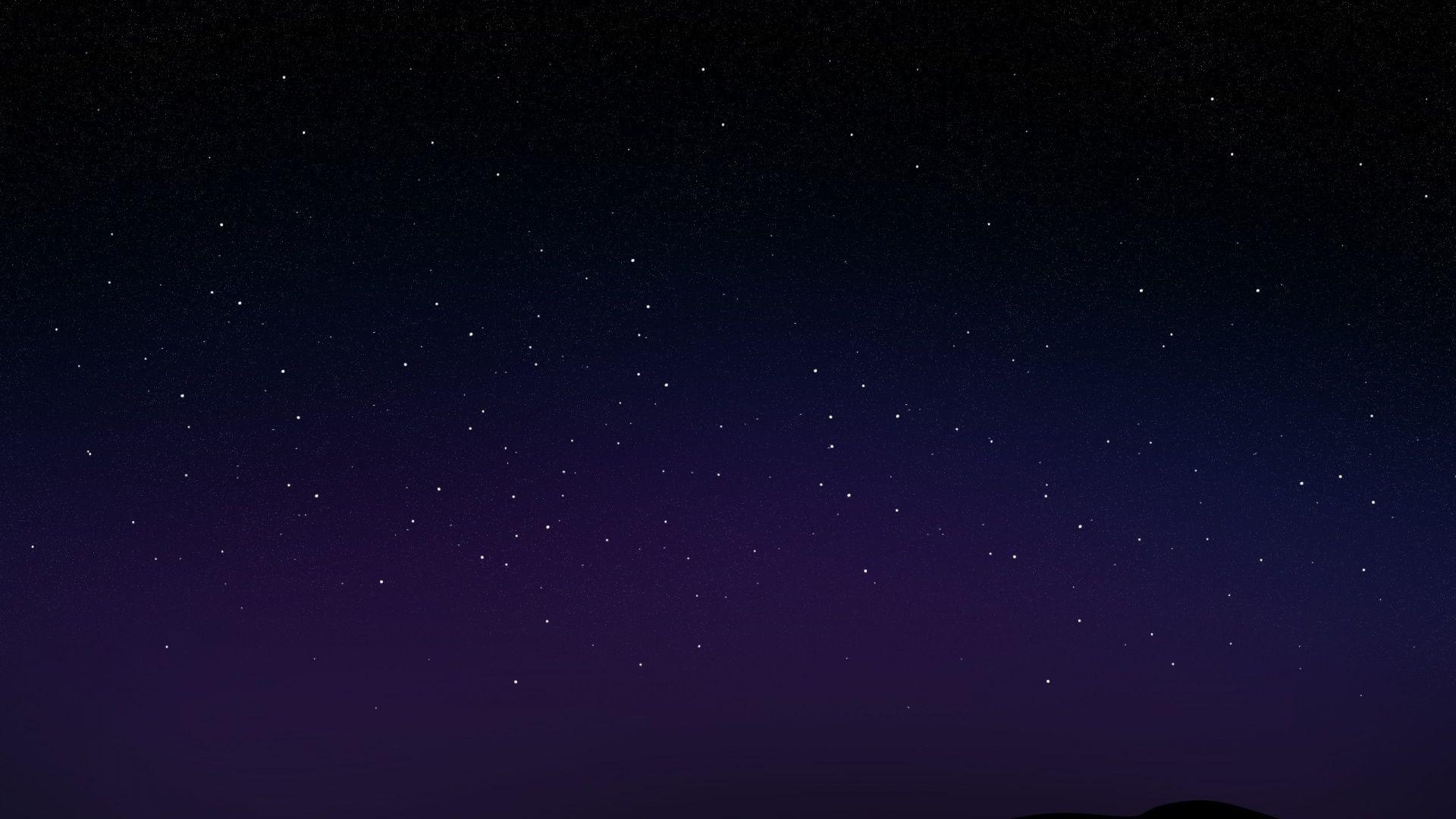 Starry Night Sky 1920X1080 Wallpapers - Top Free Starry Night Sky ...