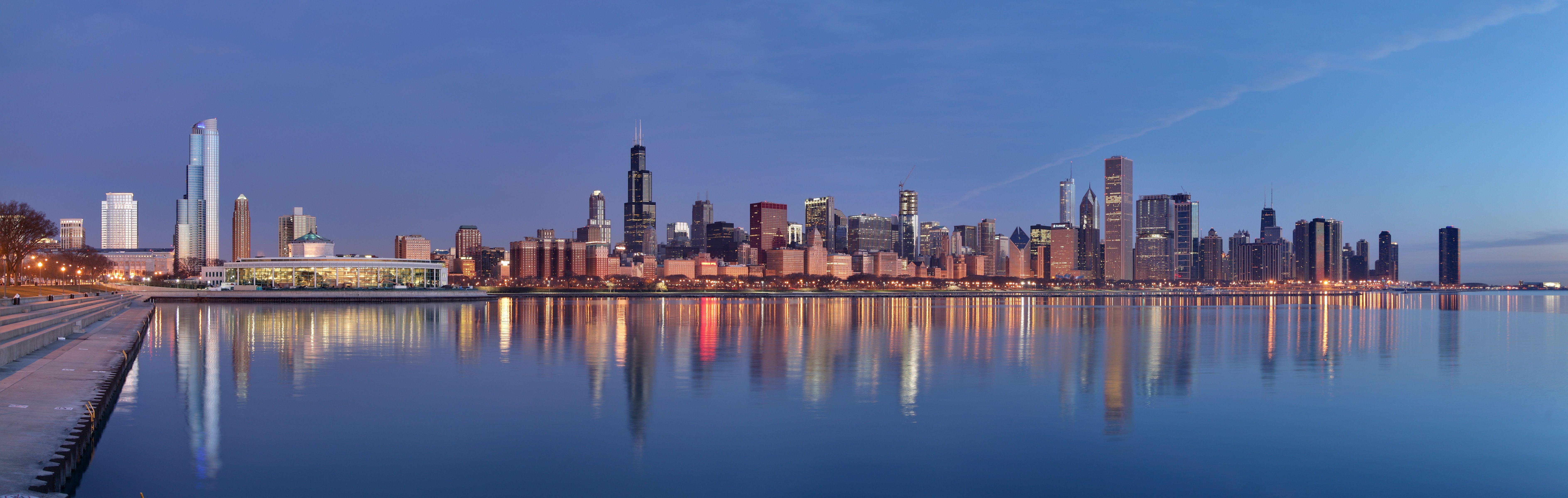 Chicago Cityscape Wallpapers - Top Free Chicago Cityscape Backgrounds ...