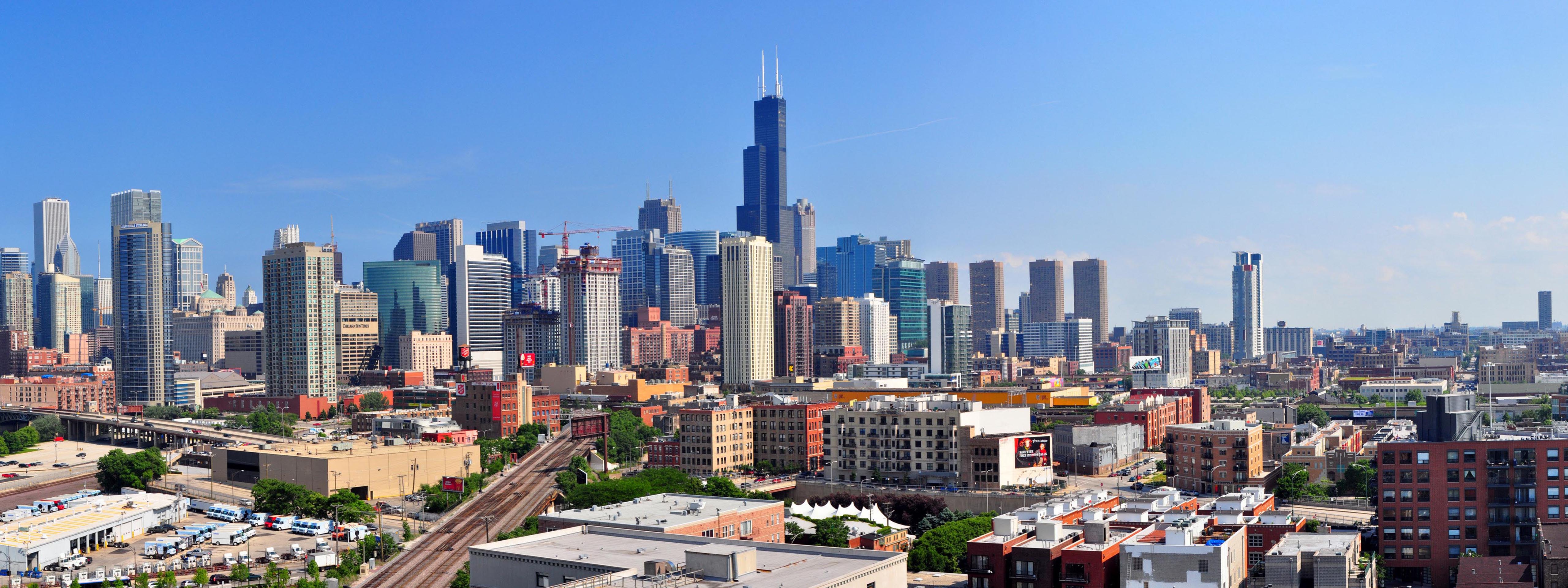 Chicago Cityscape Wallpapers - Top Free Chicago Cityscape Backgrounds ...