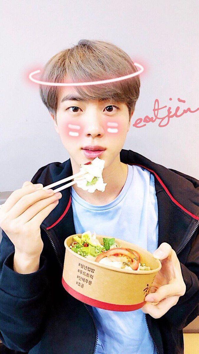 Jin Cute Wallpapers - Top Free Jin Cute Backgrounds - WallpaperAccess