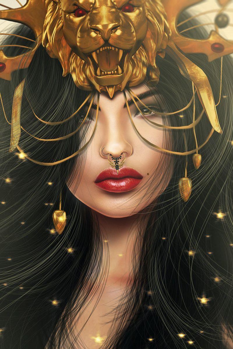 Lion and Girl Wallpapers - Top Free Lion and Girl Backgrounds ...