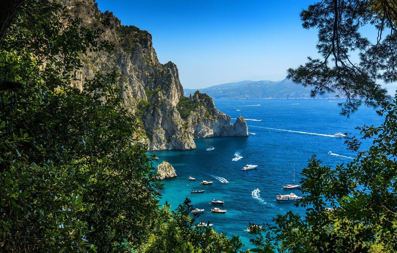 Capri Italy Wallpapers - Top Free Capri Italy Backgrounds - WallpaperAccess