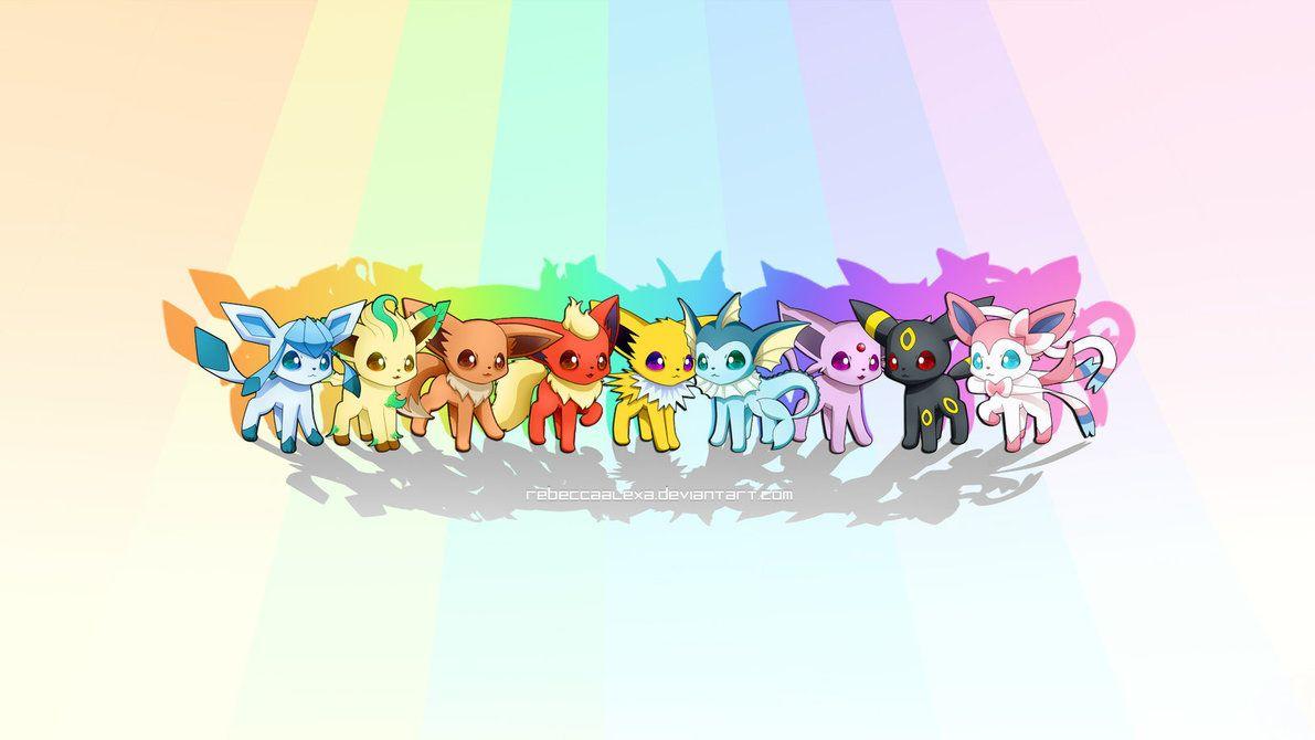 Pokemon Eevee Evolutions Wallpapers - Top Free Pokemon Eevee Evolutions ...